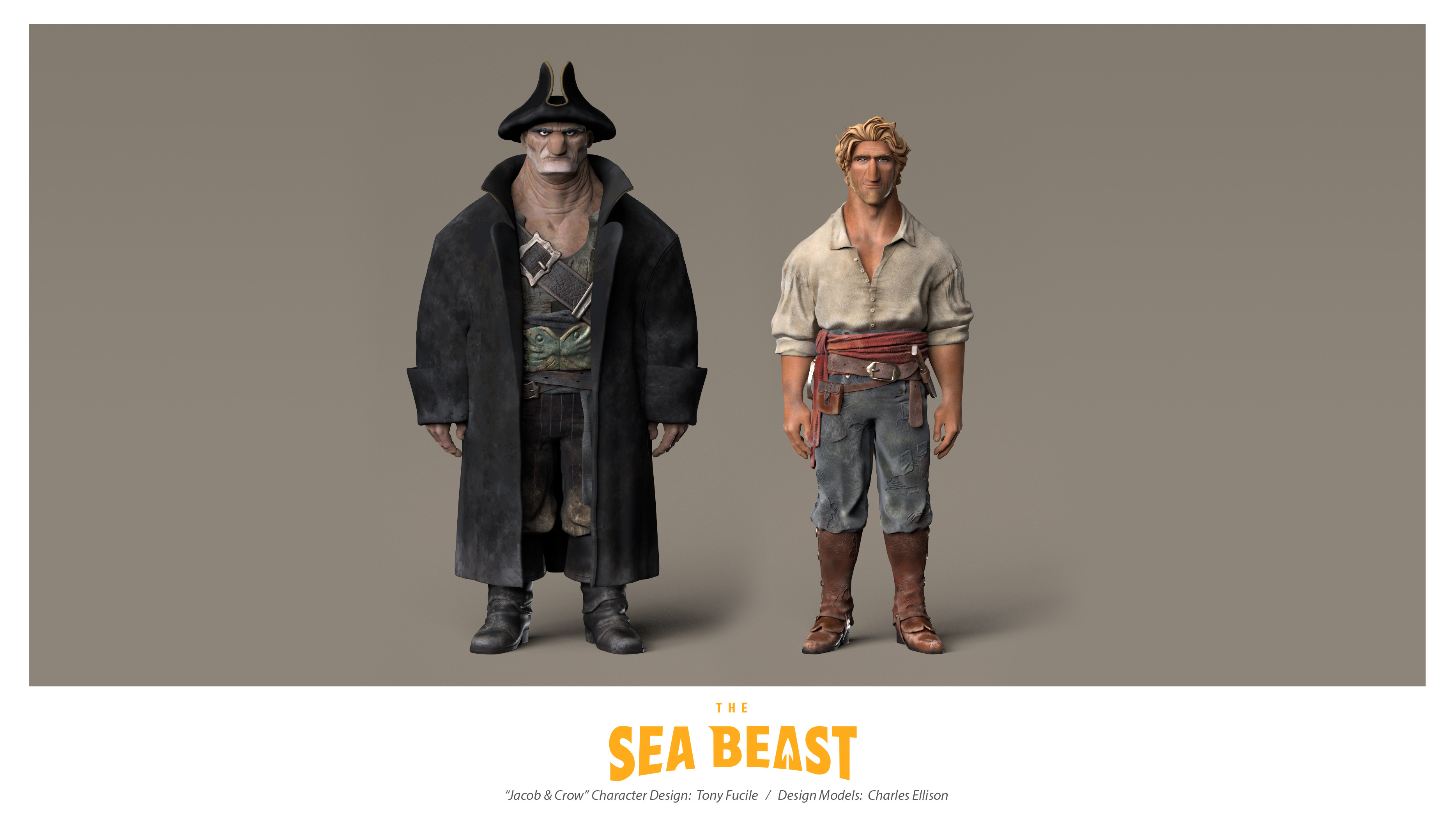 Charles Ellison - Captain Crow - Netflix Animation's "The Sea Beast"