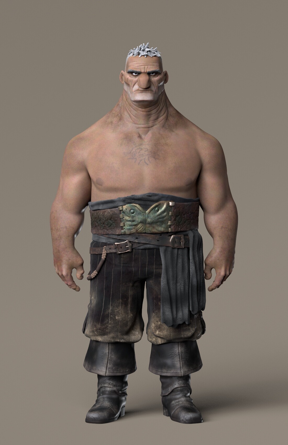 Charles Ellison - Captain Crow - Netflix Animation's "The Sea Beast"