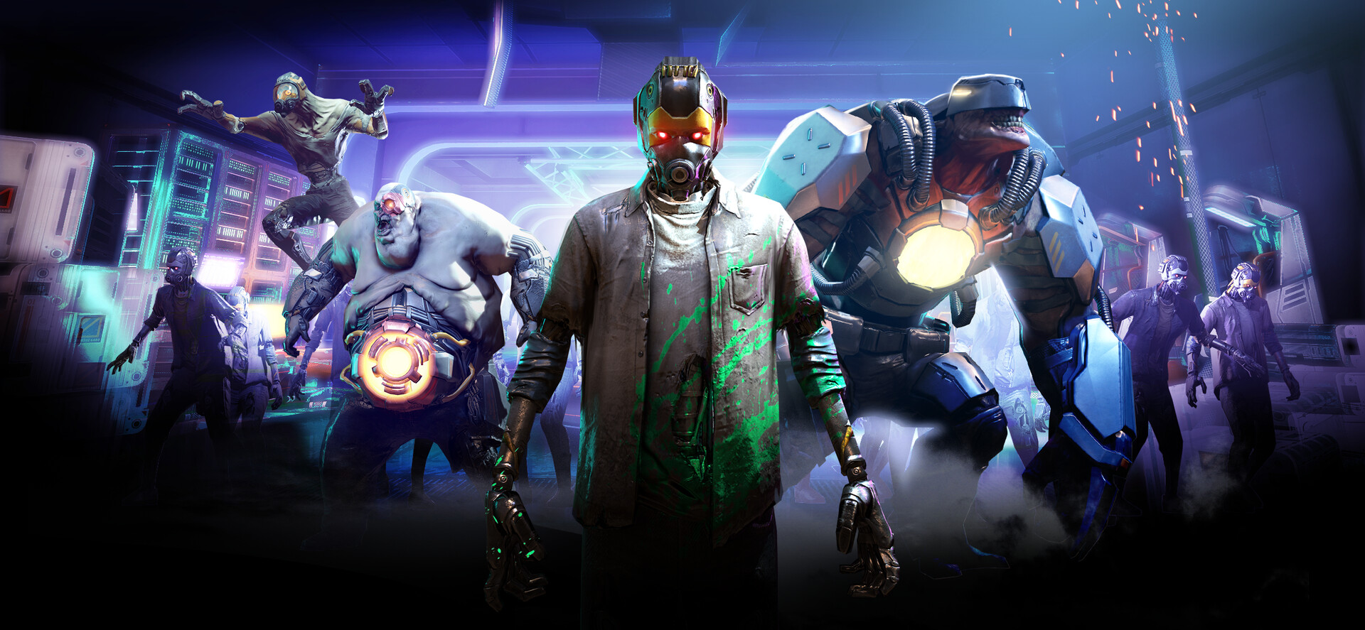 ArtStation - Left to Survive Robots Splash Art