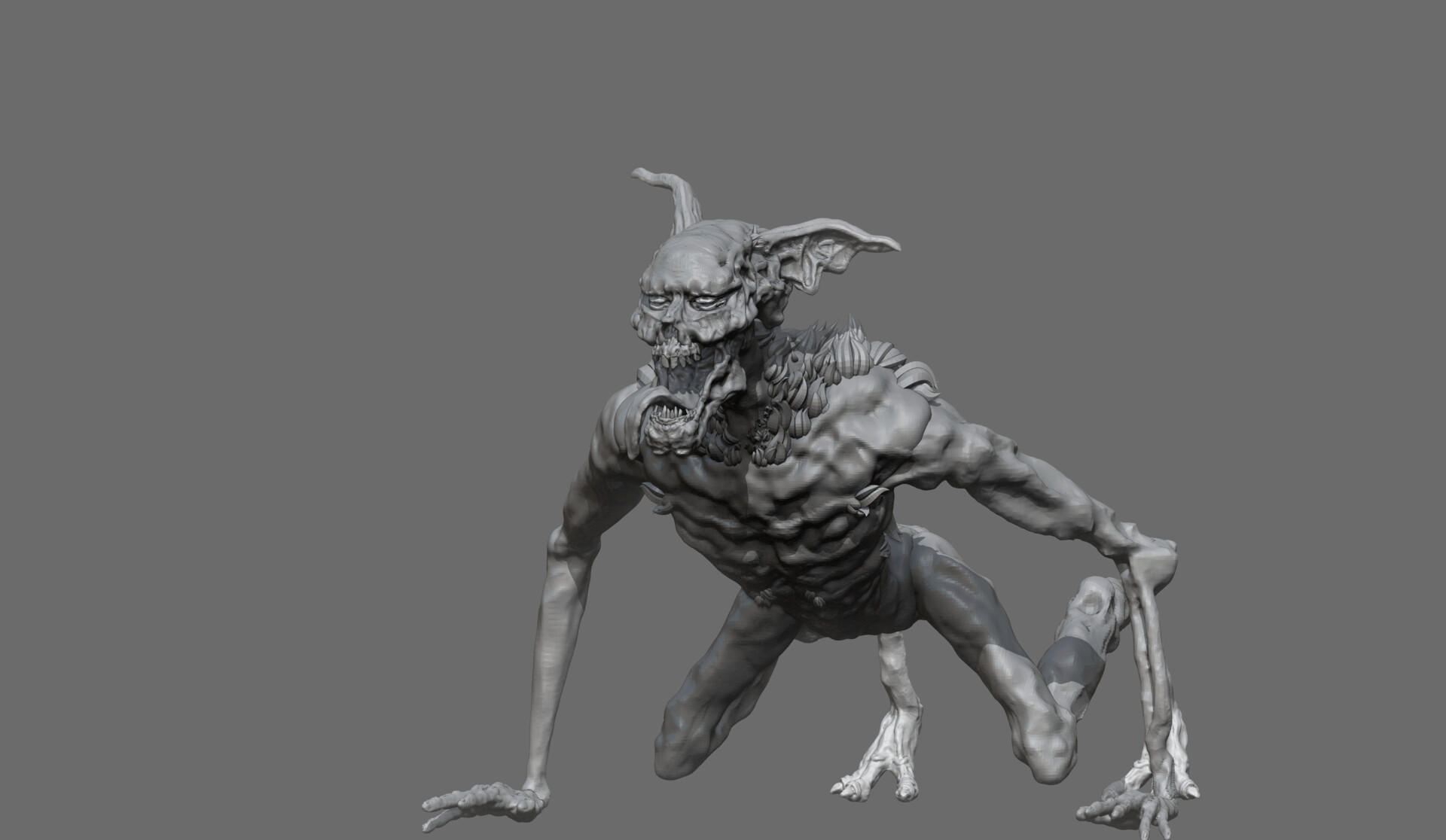 ArtStation - Project Novum Short Film Monster - From "Project Novum"