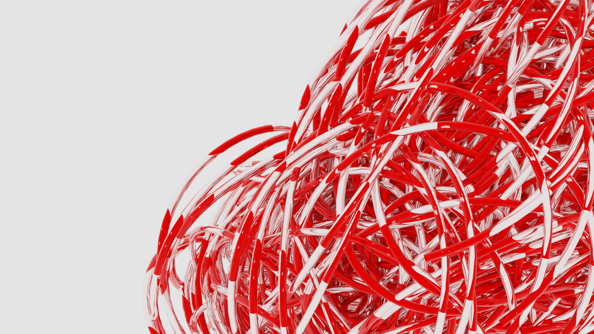 ArtStation - Abstract Curling Line (animated)