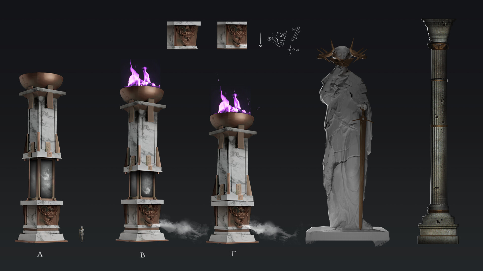 Clément Legouini - EONIA - TOMB OF THANATOS ( Environment design & Keyframes )