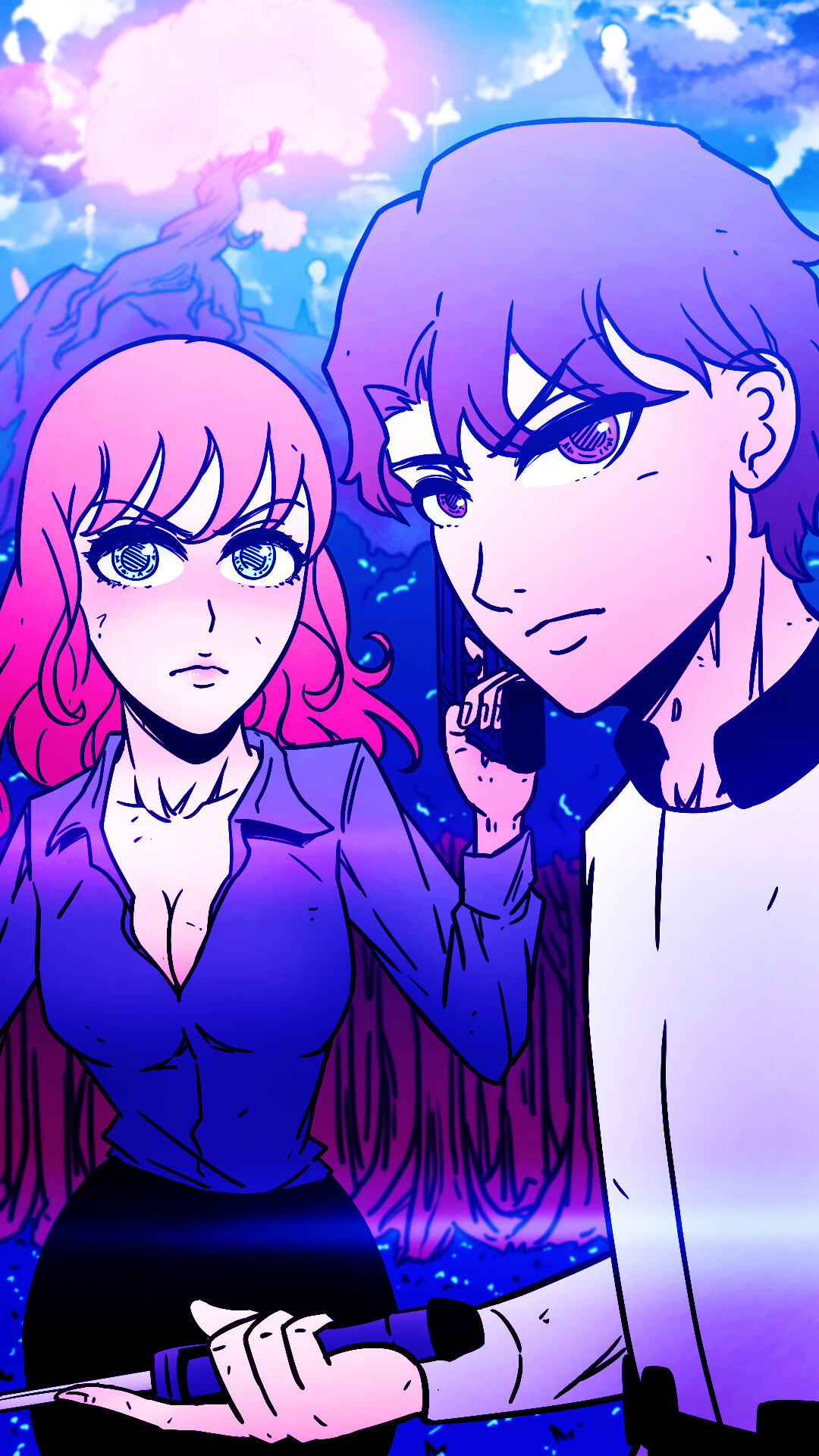 ArtStation - Invading Aliens (Webtoon)