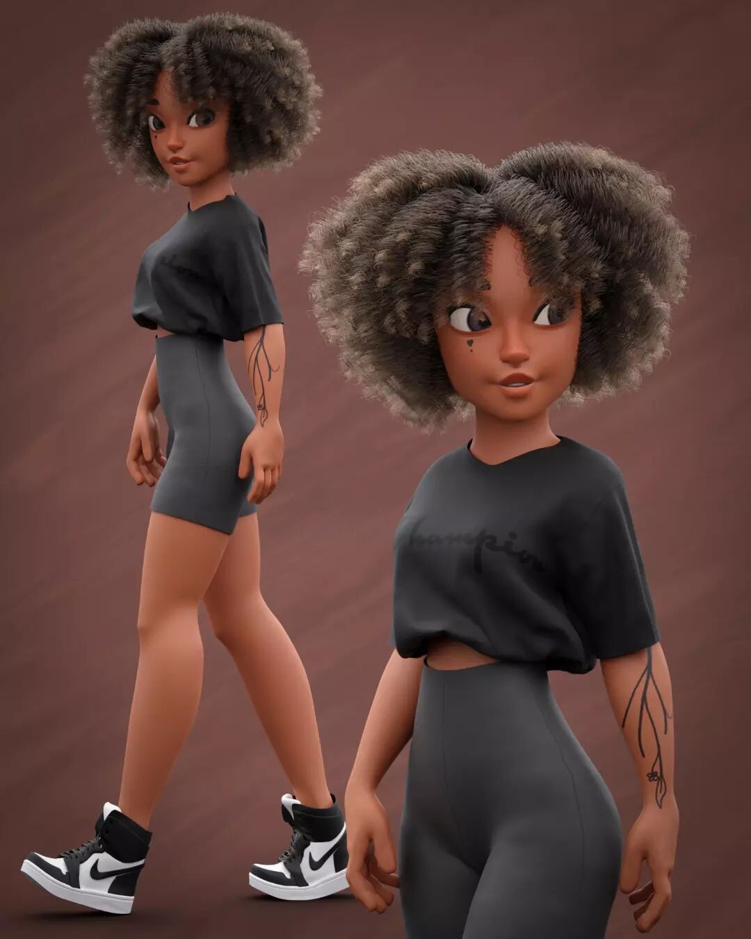 ArtStation - Creative Clothing & Face Rig 2