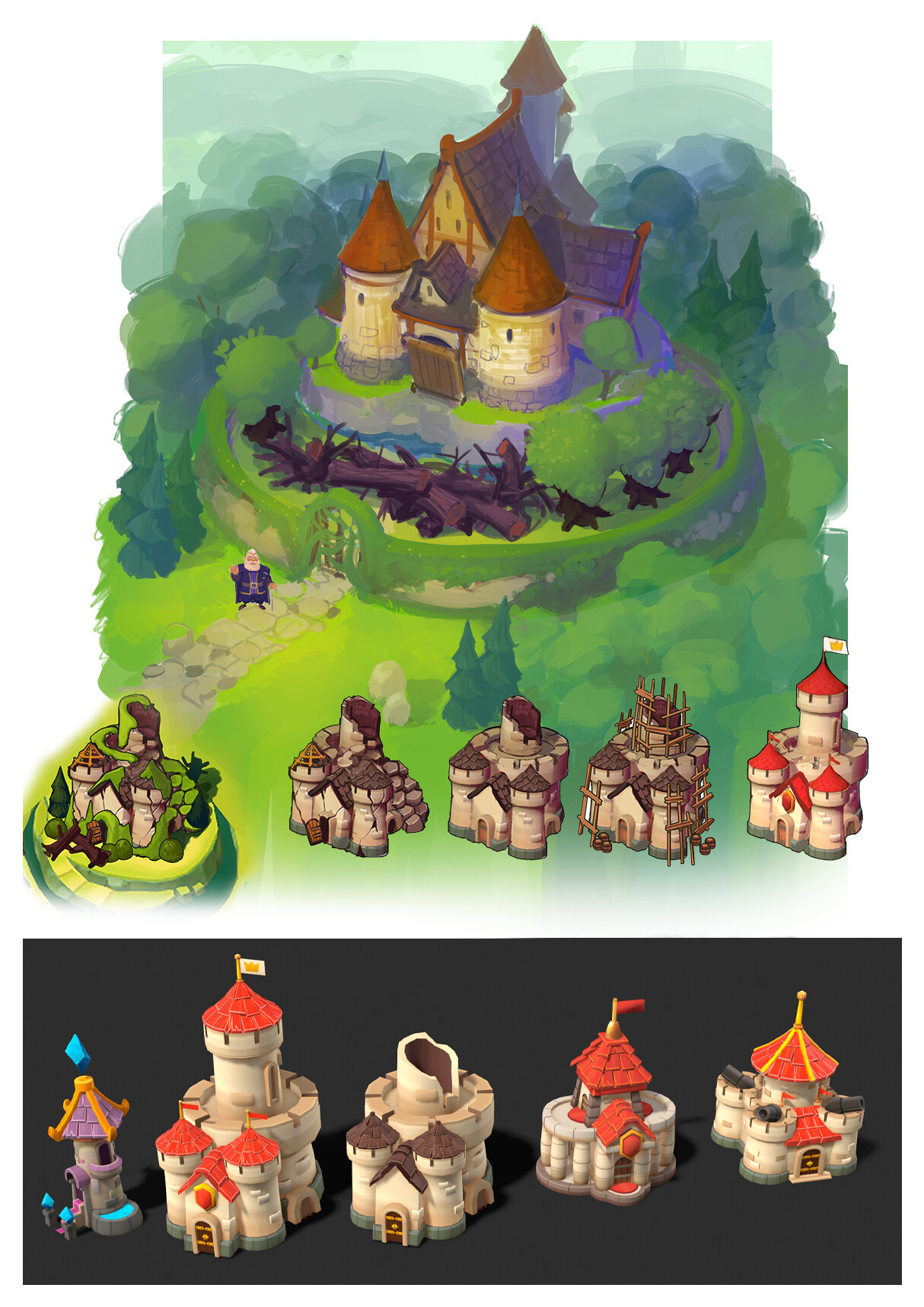 ArtStation - Merge Masters Concept Art