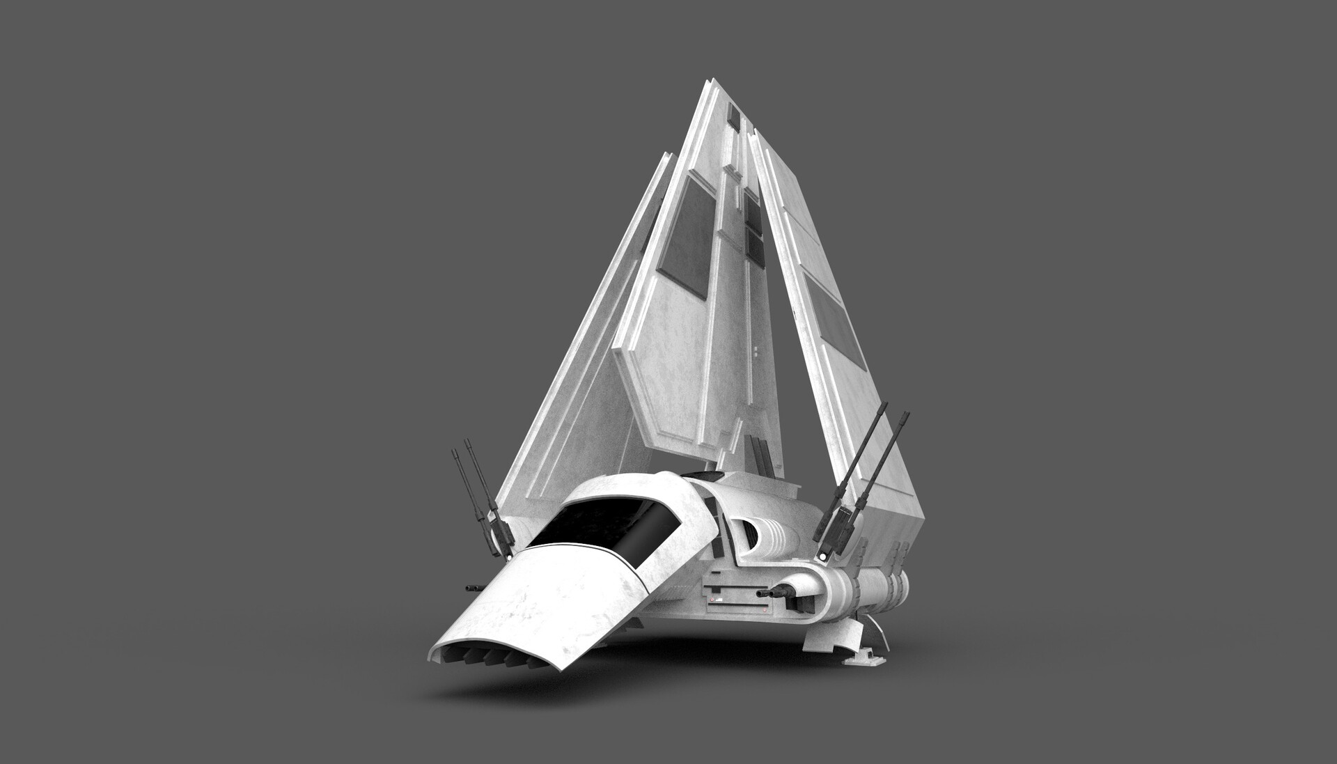 ArtStation - Tydirium Shuttle (Star Wars)