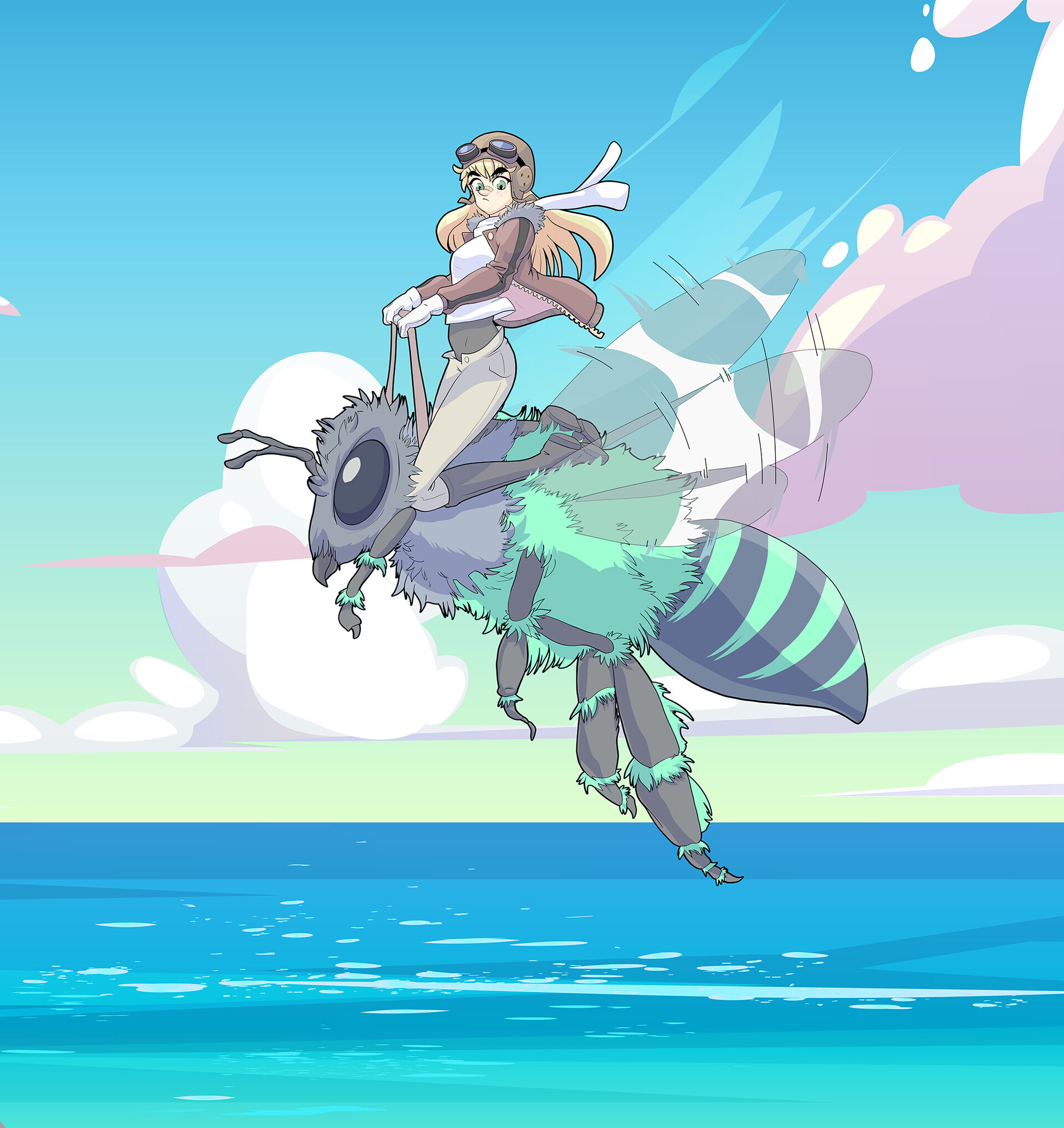 ArtStation - Bee Girl