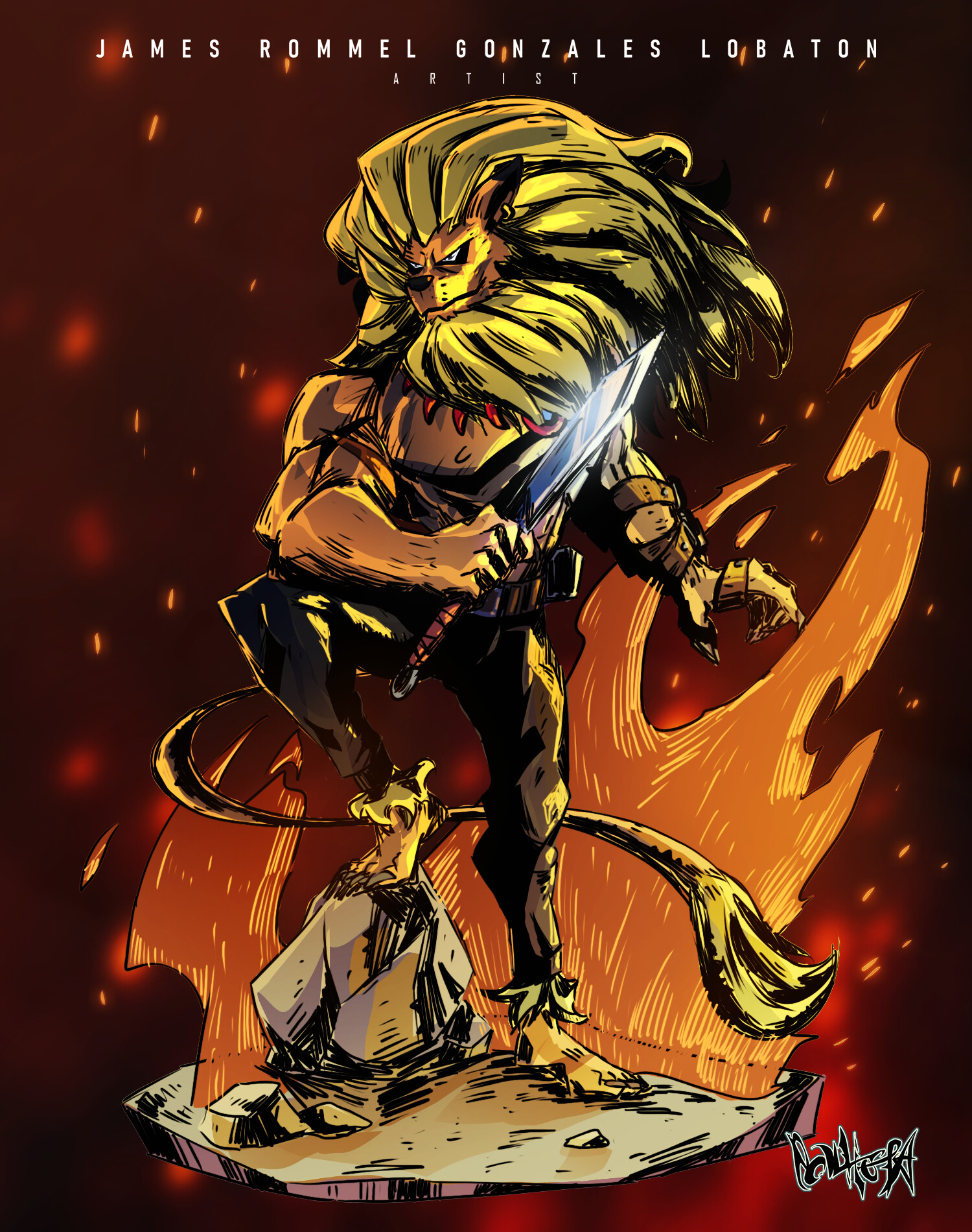 ArtStation - LeoMon fan art