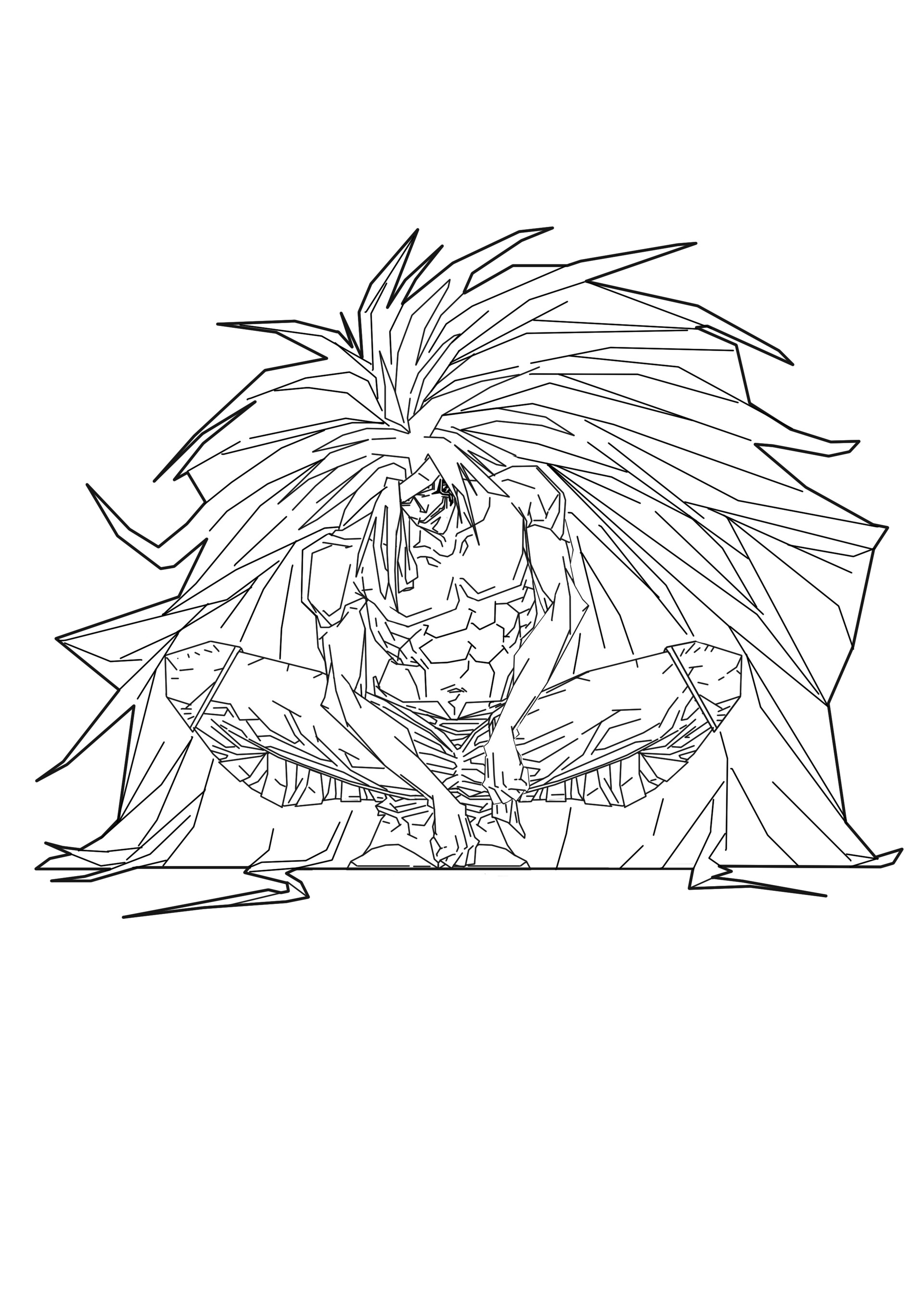 yu yu hakusho coloring pages