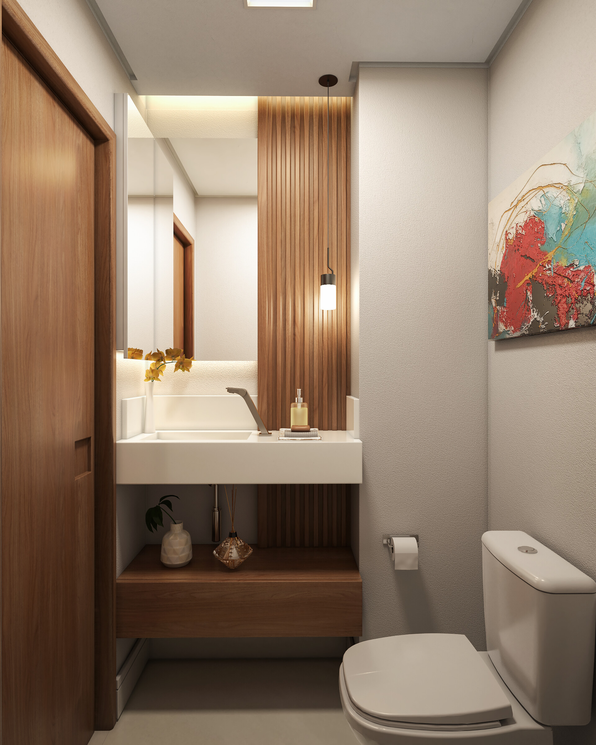 ArtStation - RV Apartment - Restroom