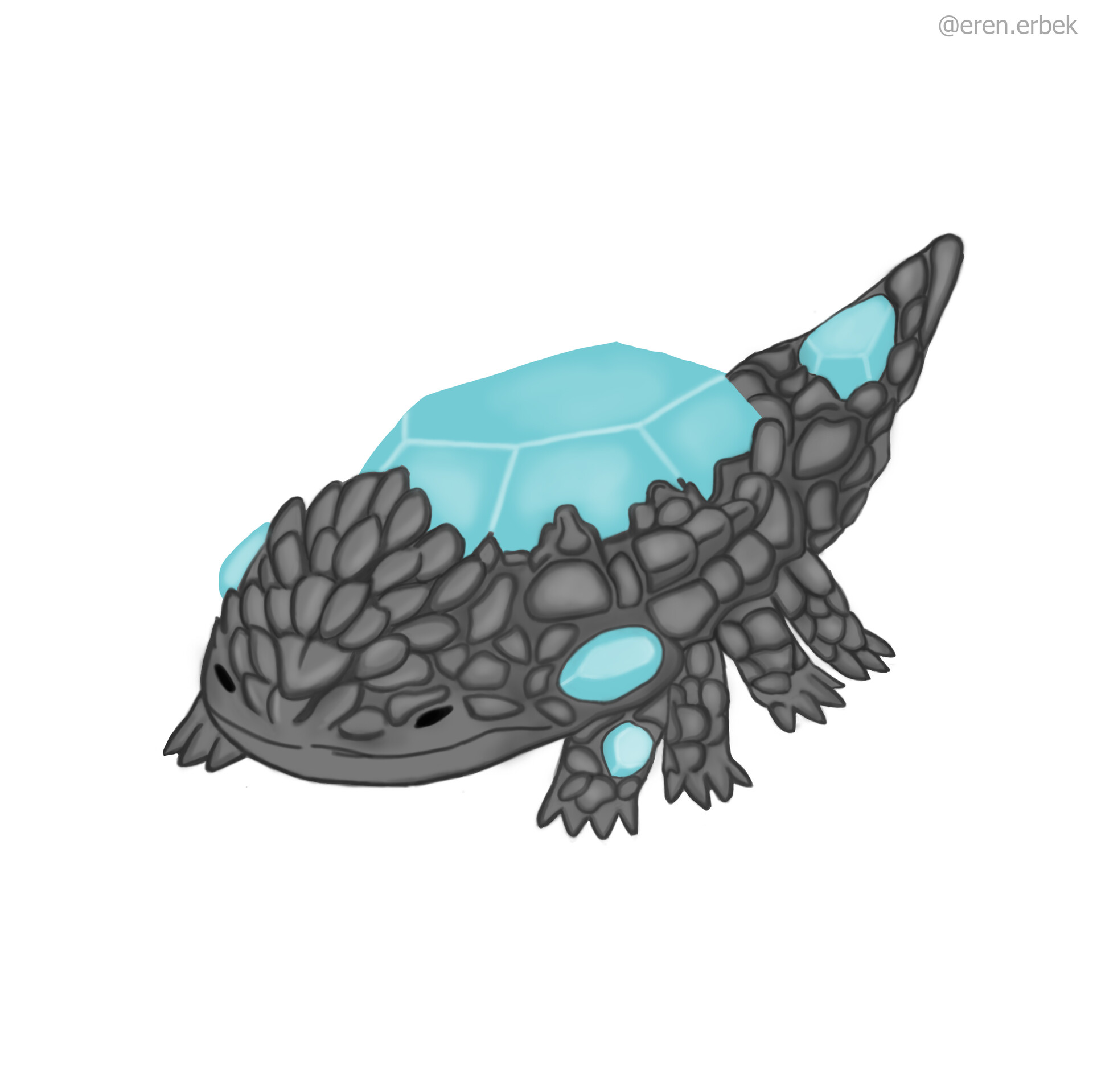 ArtStation - crystal lizard
