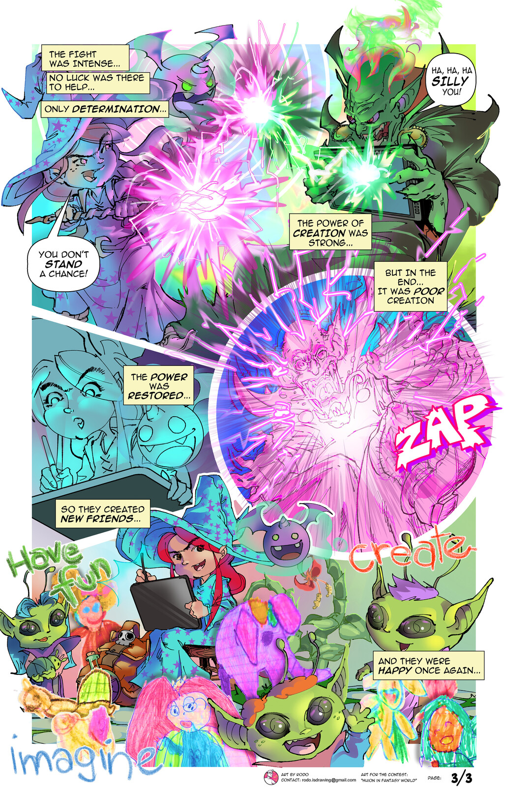 Rodo - SHORT STORY: "THE MAGIC TABLET"