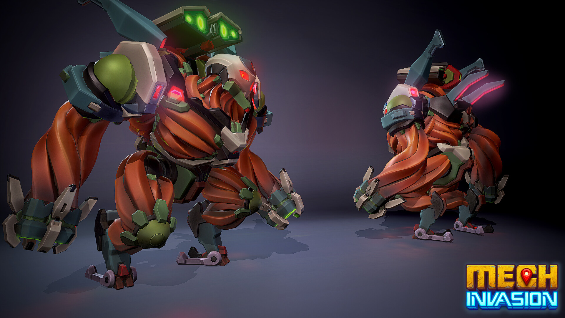 Egor Plekhanov - MECH INVASION - Mech model HP_Rar26