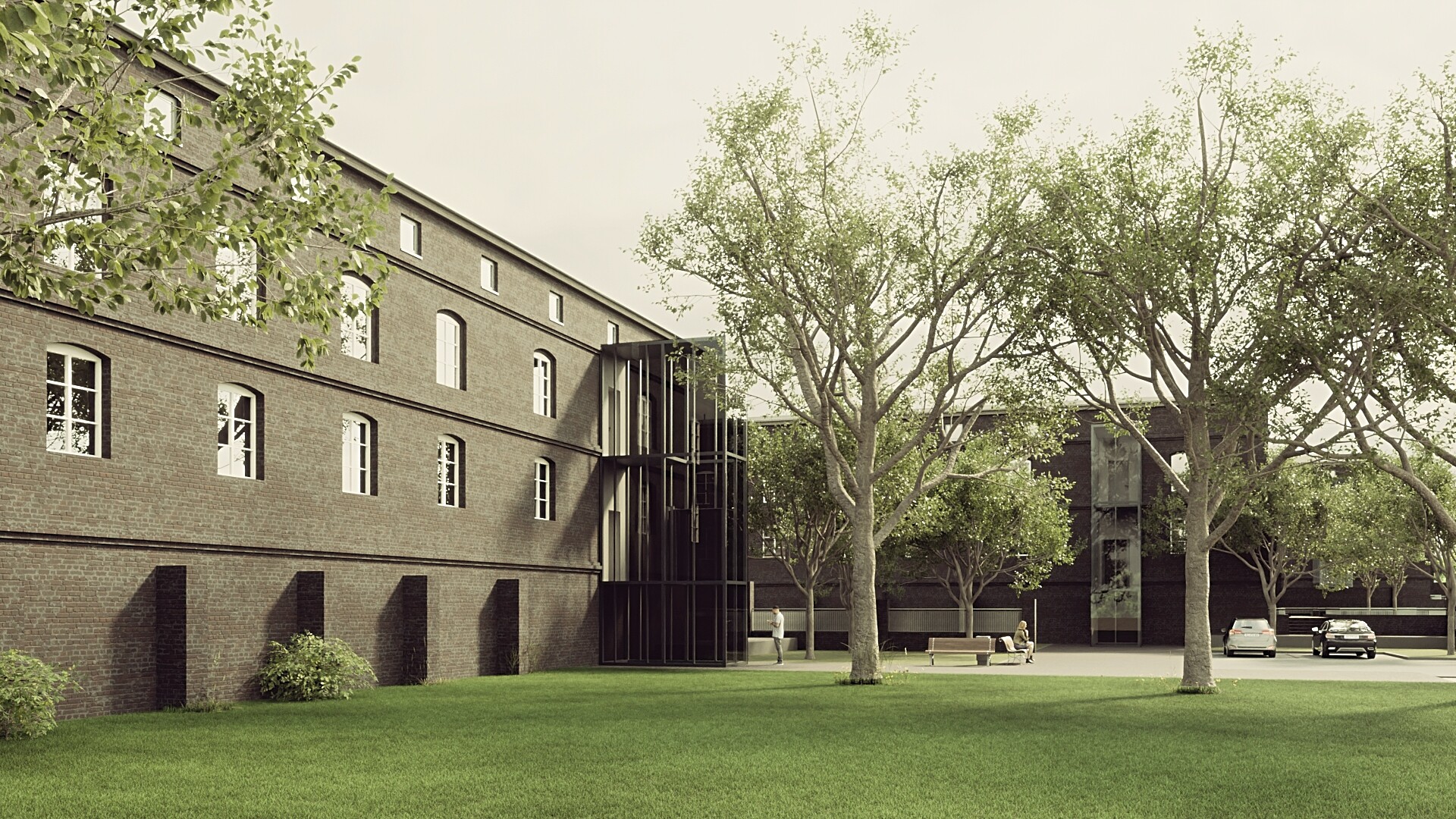 ArtStation - Old Building modernised