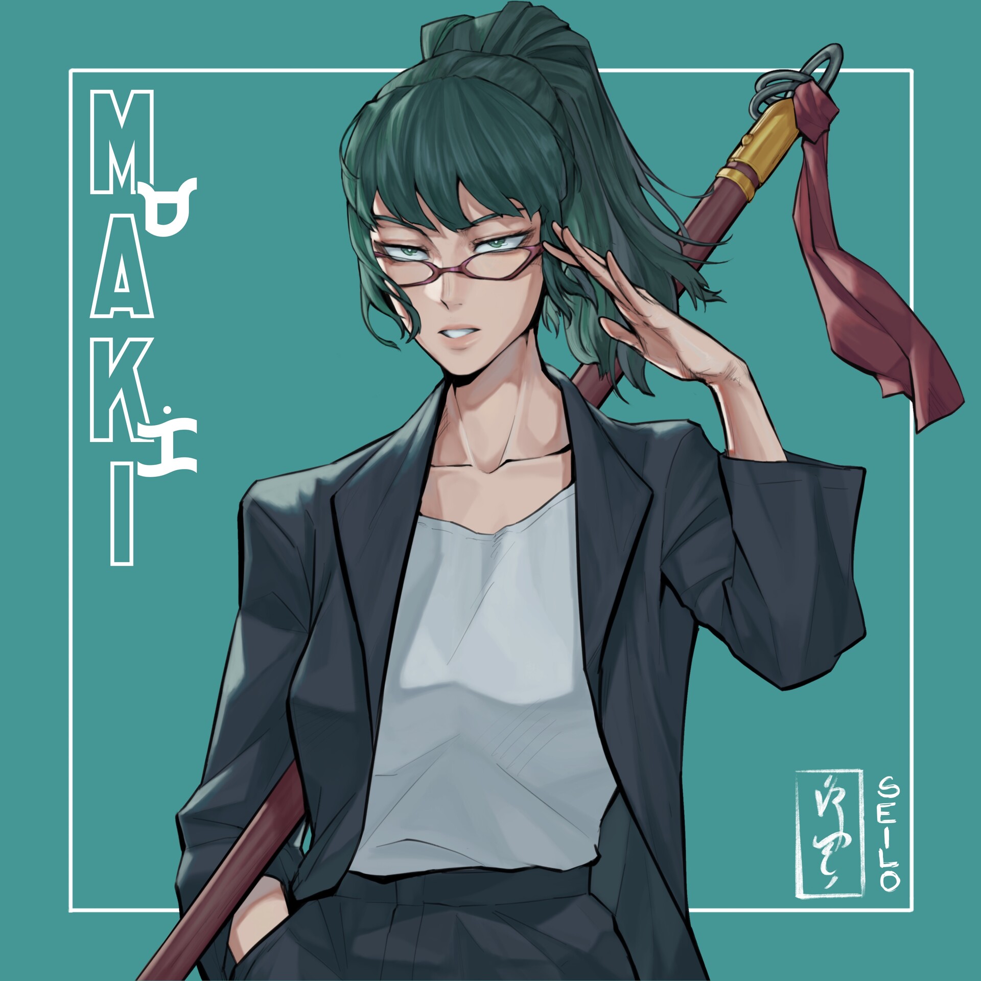 Seilo Art - Nobara Maki Mahito