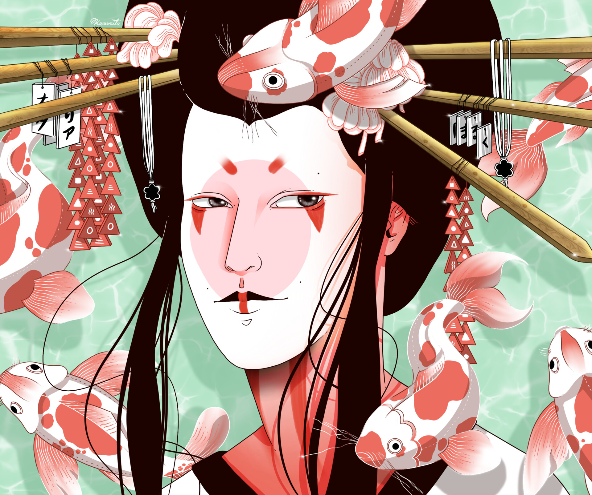 ArtStation - Japanese Portrait