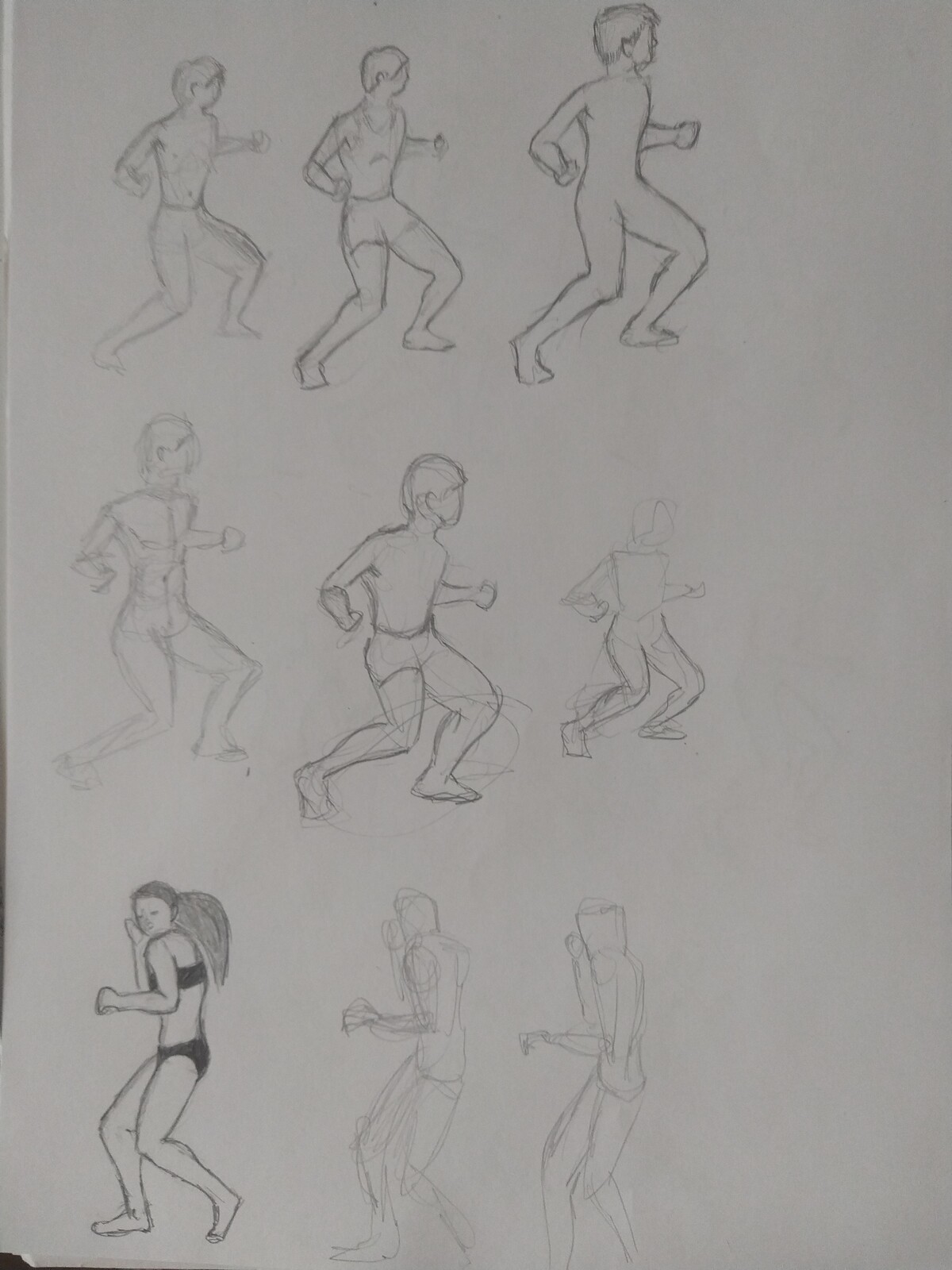 Tom - Fight poses