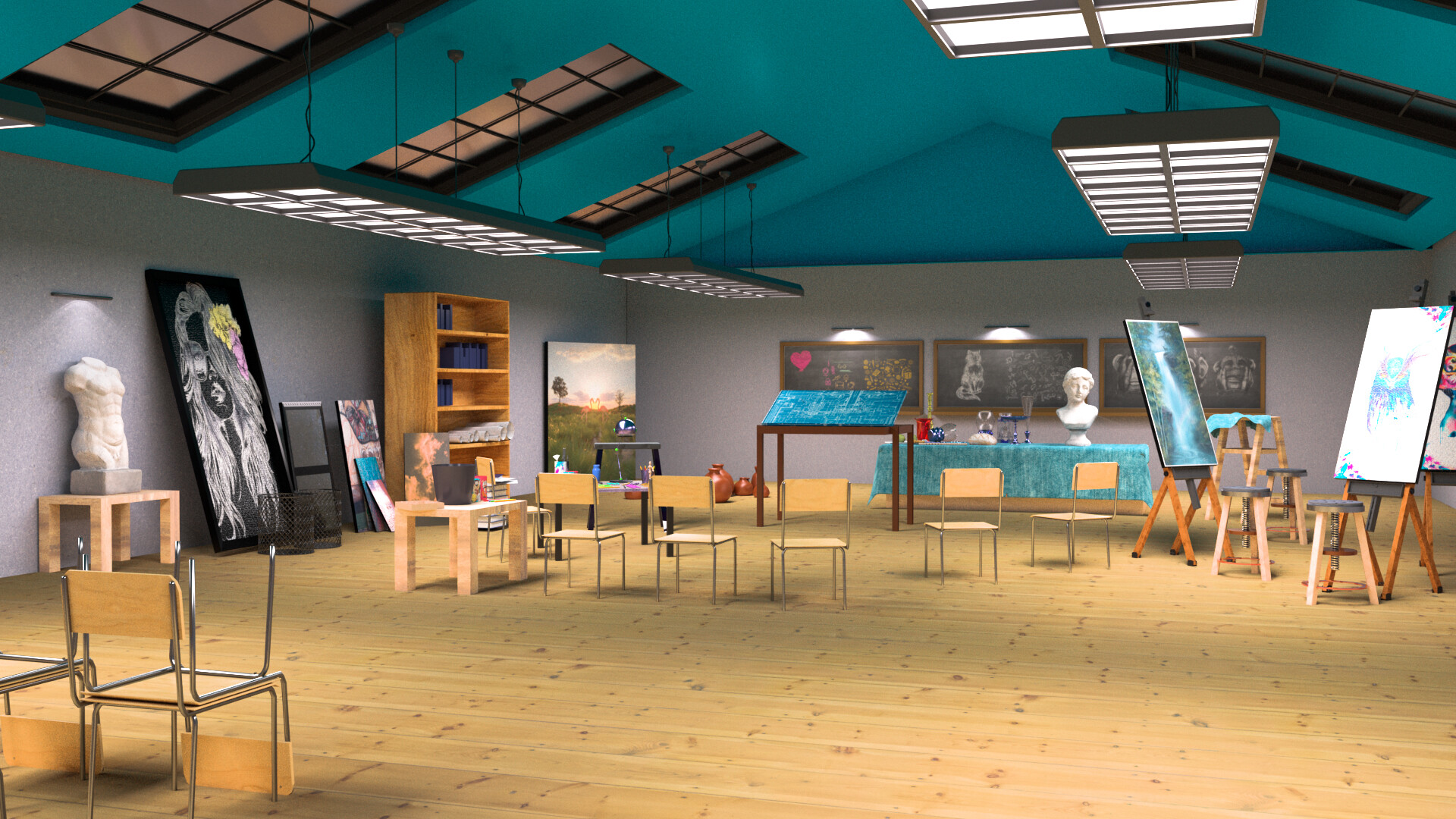 ArtStation - Artistry Room