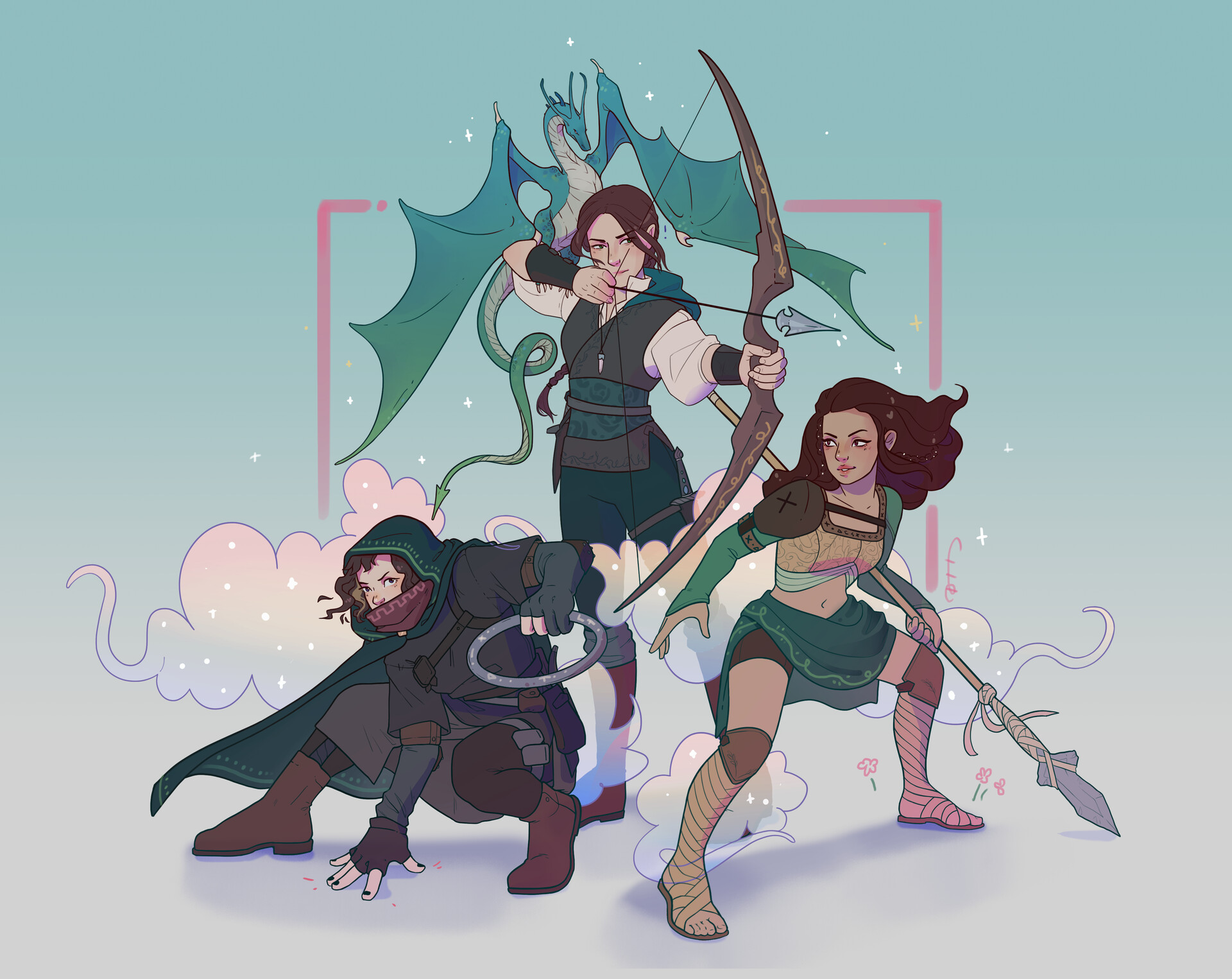 ArtStation - the coolest trio