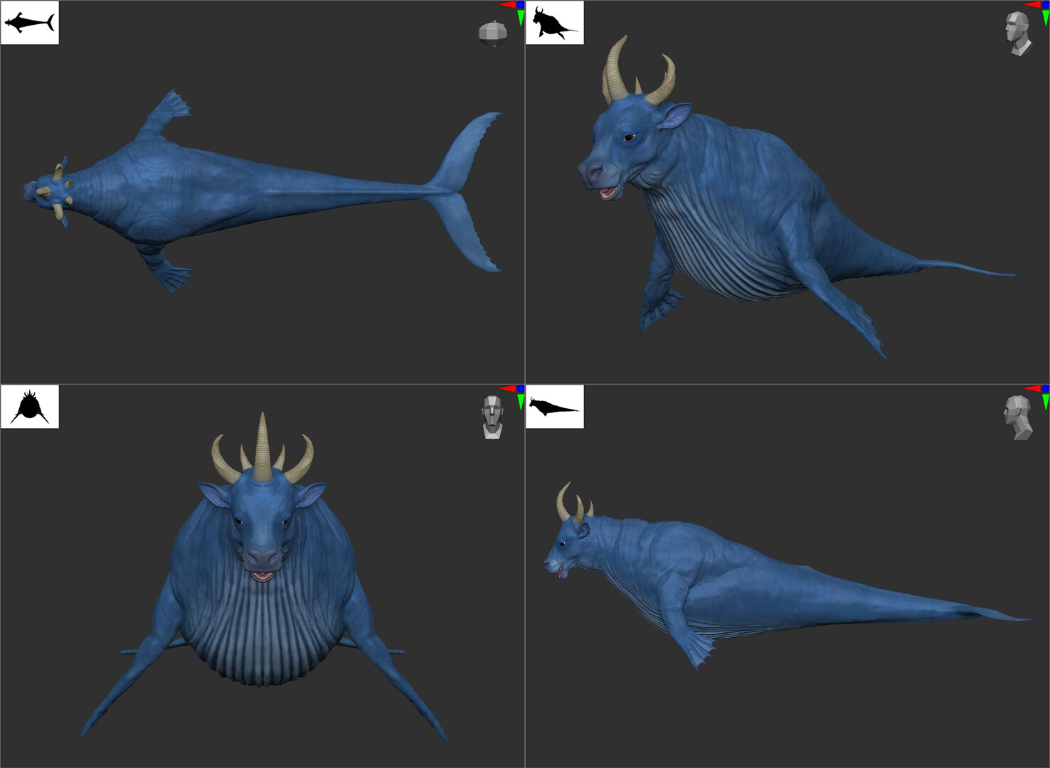 Max Leroux - Quinotaur – 3D Chimera Rig