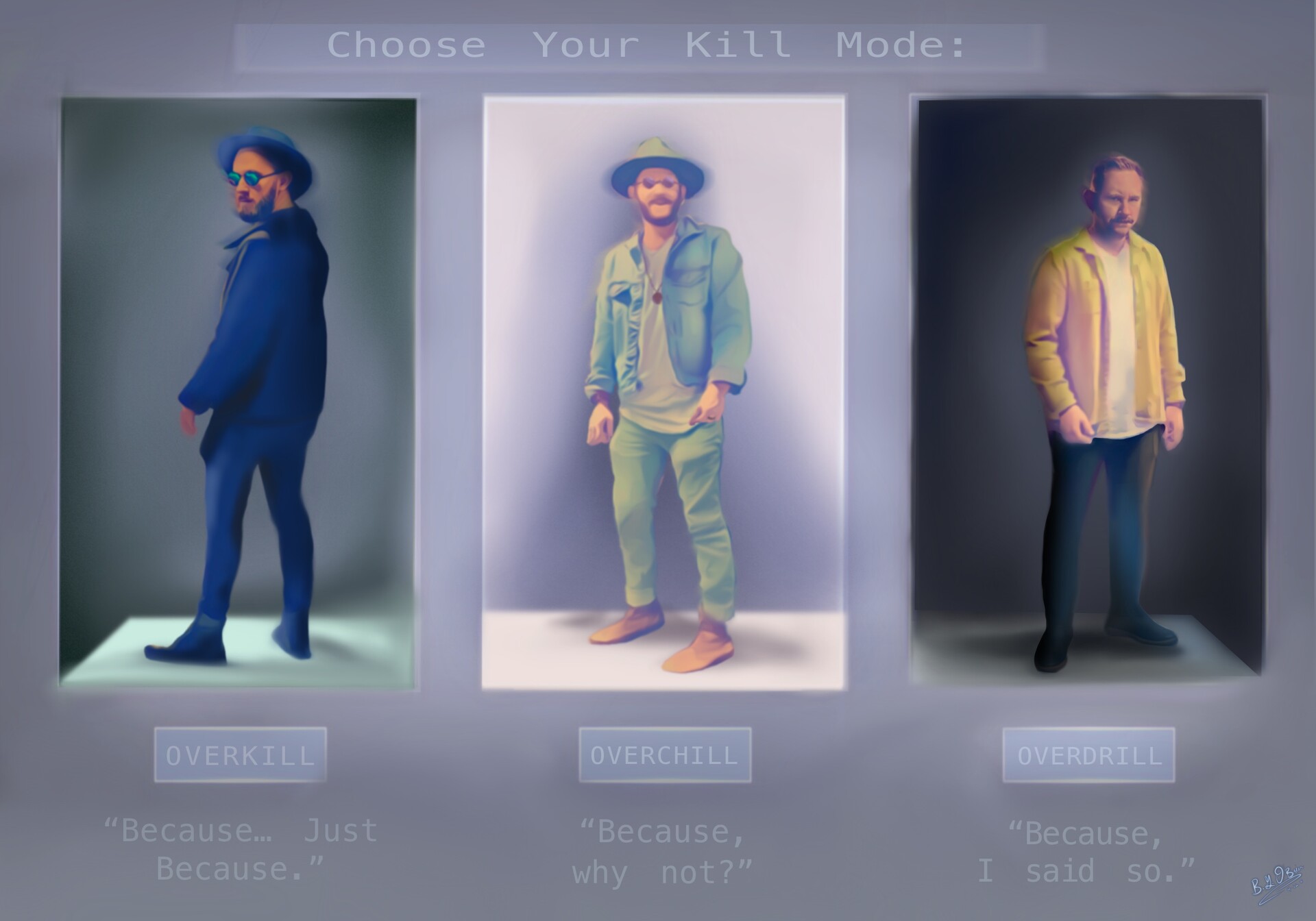 ArtStation - “Choose Your Kill Mode”