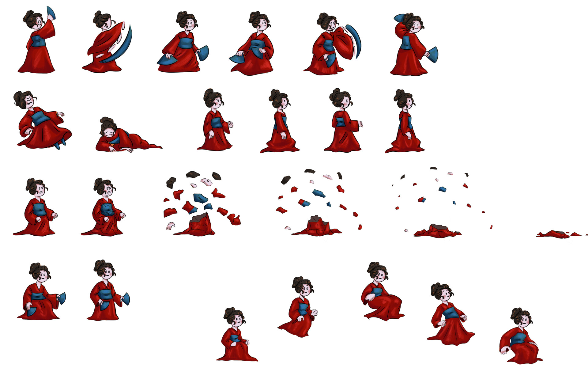 ArtStation - Geisha Assets