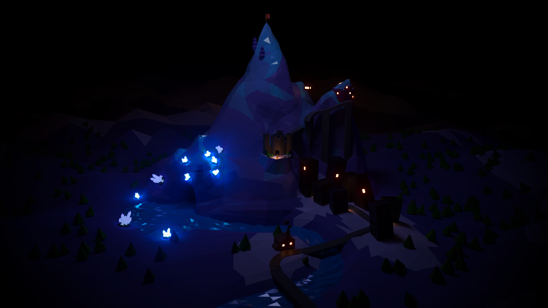 ArtStation - Celeste Mountain