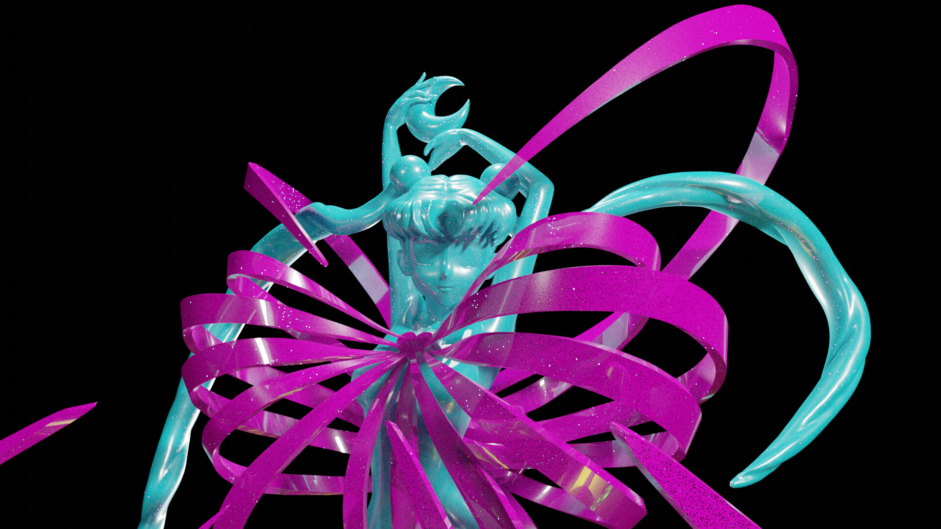 Sailor Moon Transformation Ribbons