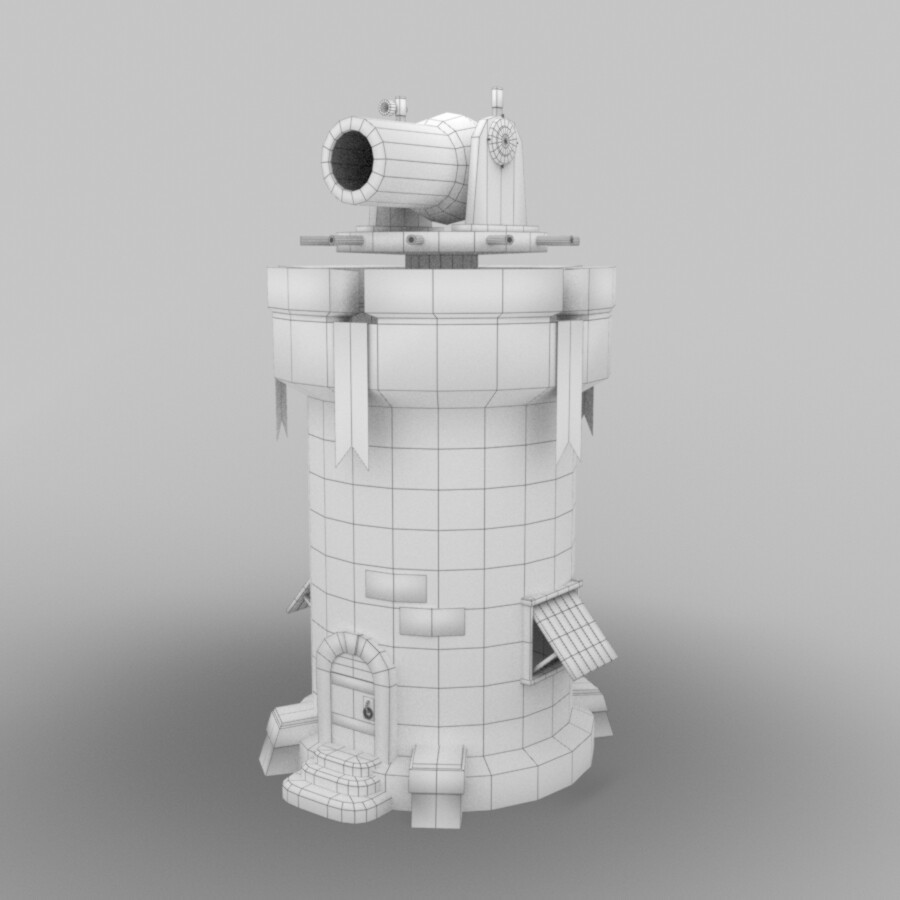ArtStation - Guard Tower