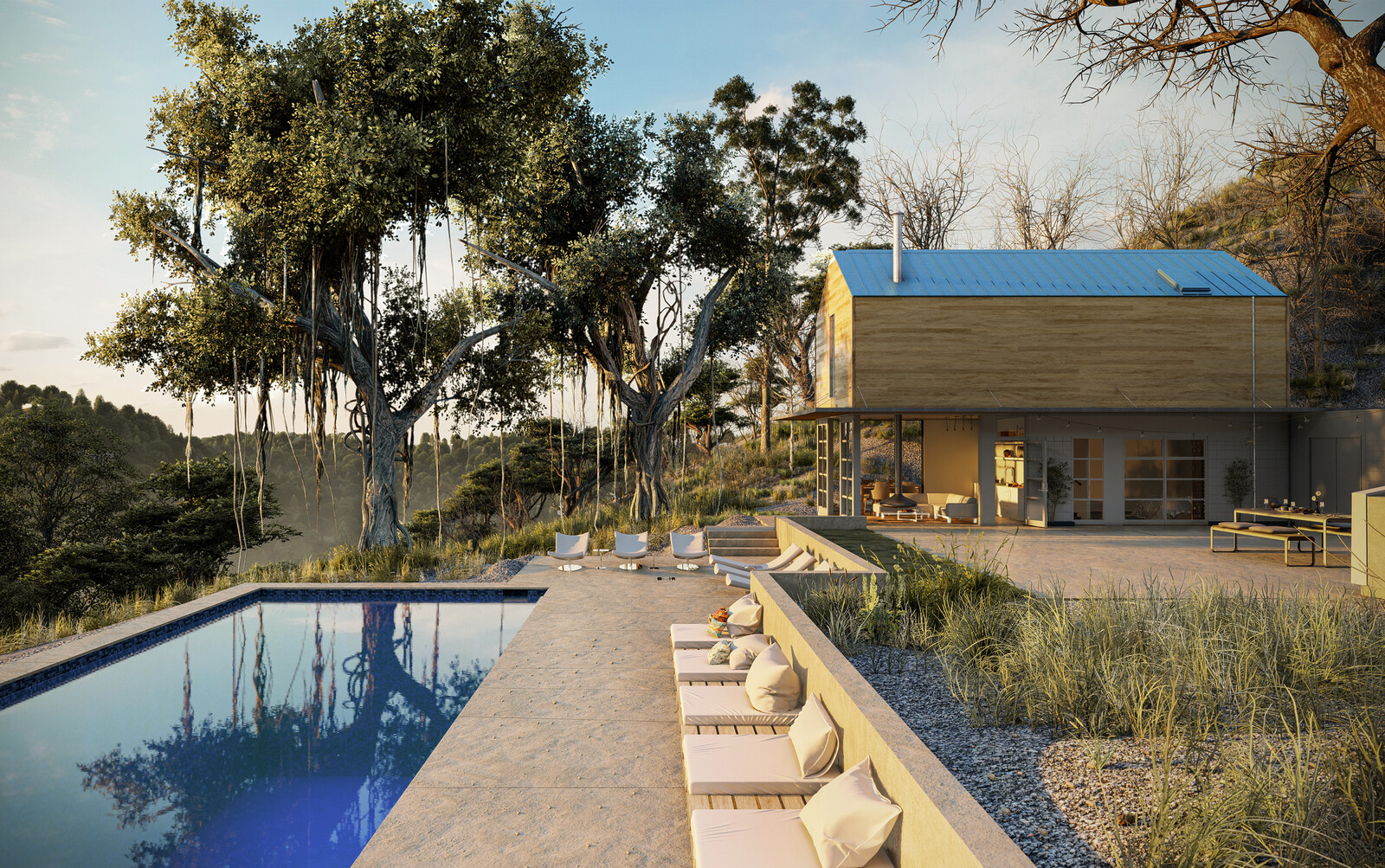 Polygon DesignStudio - A house on the mountain