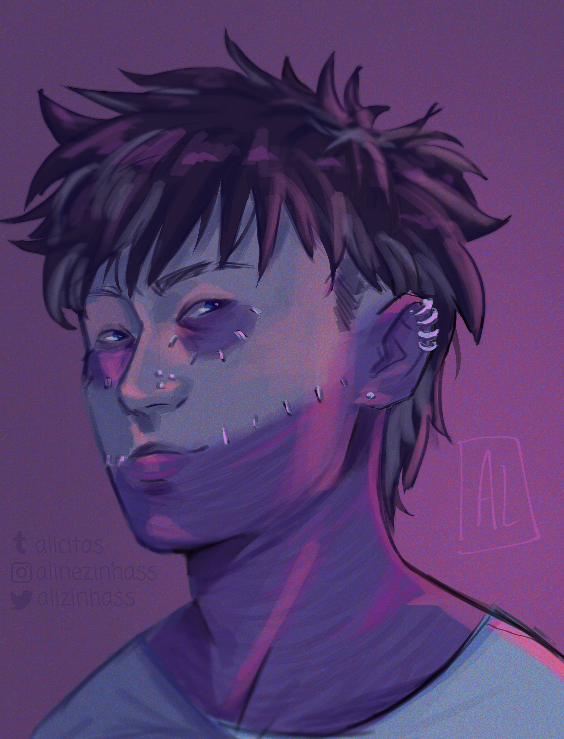 ArtStation - Dabi (MHA)