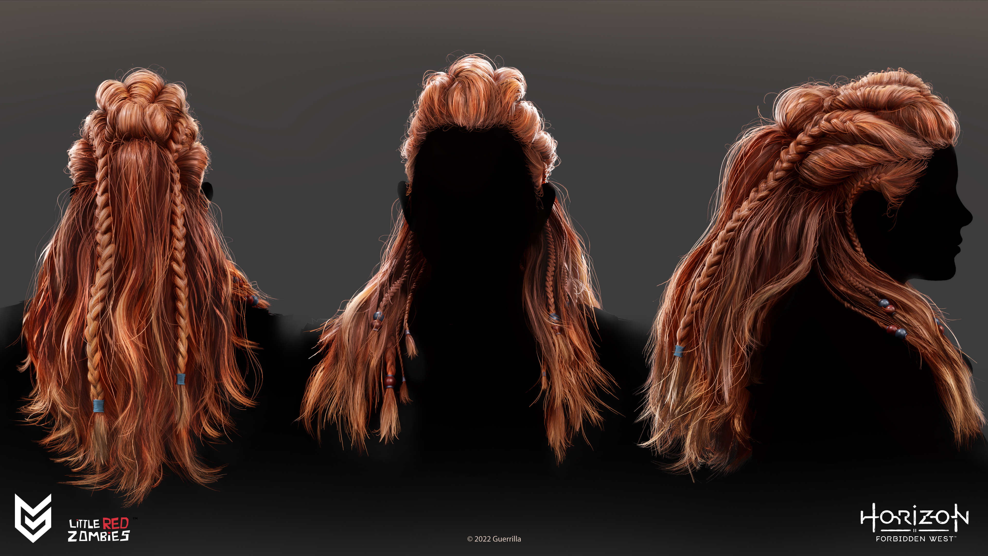 LITTLE RED ZOMBIES - Horizon Forbidden West: Aloy Hair