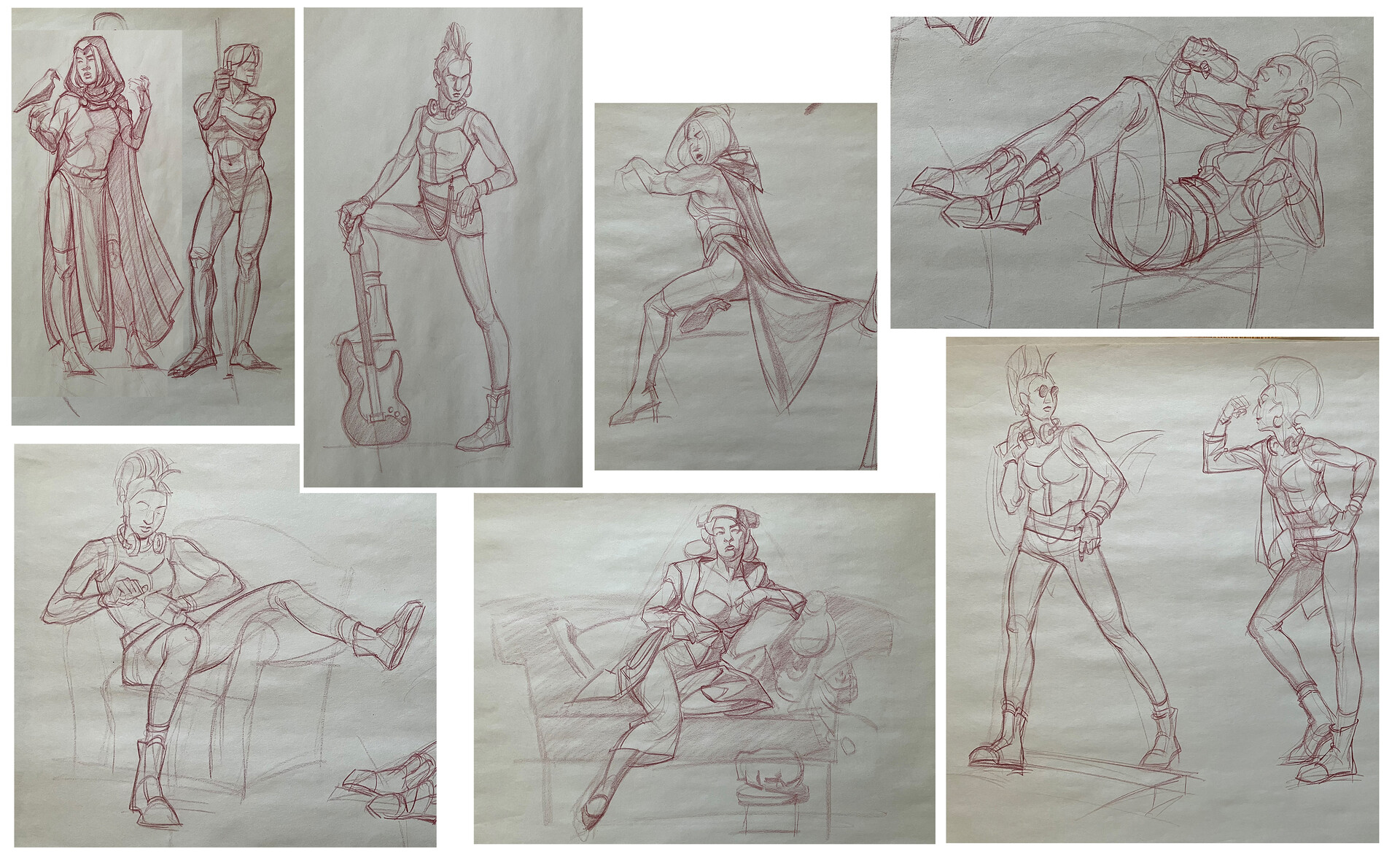 ArtStation - Life Drawings (Traditional)- SU22
