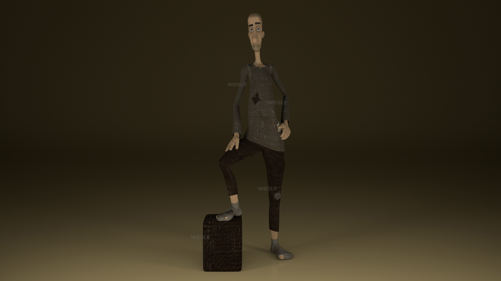 ArtStation - beggar (character)