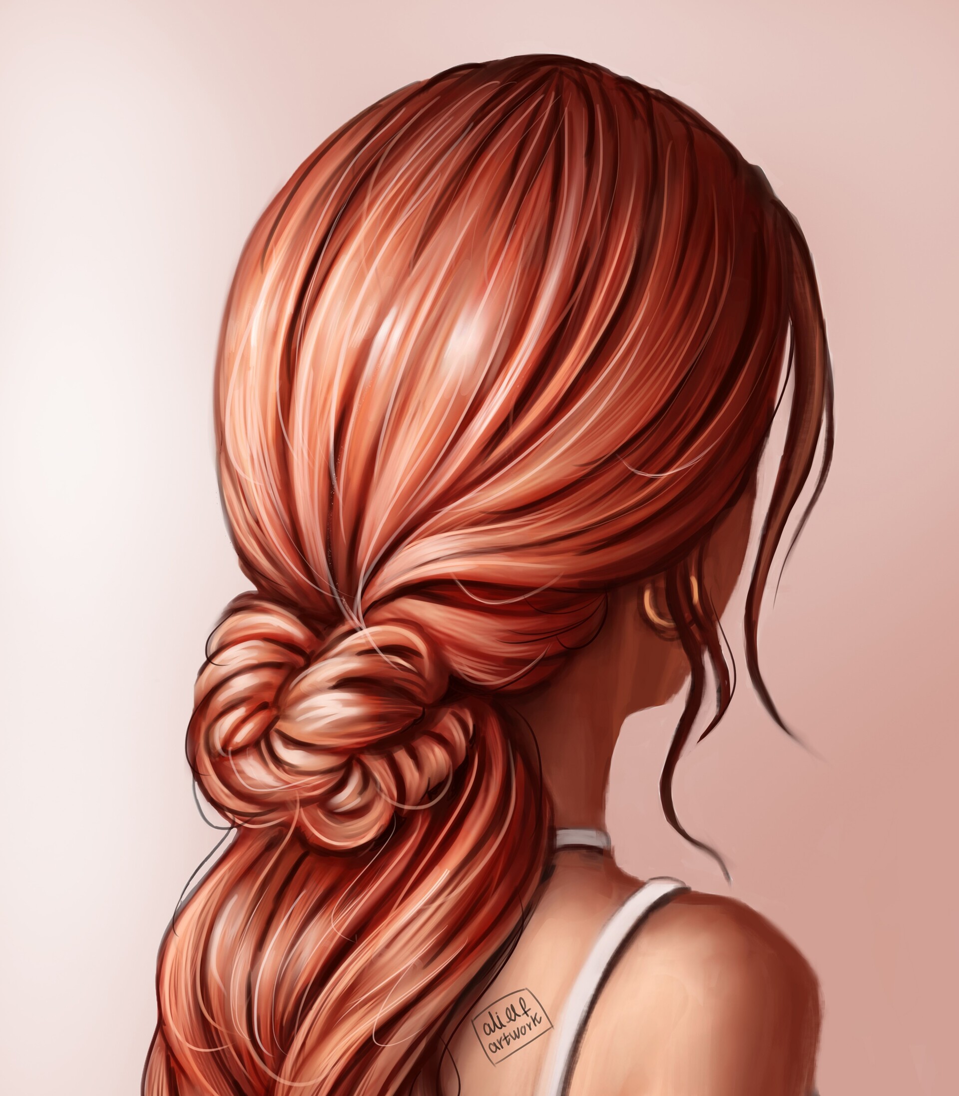 ArtStation - Hair Drawing + Tutorial