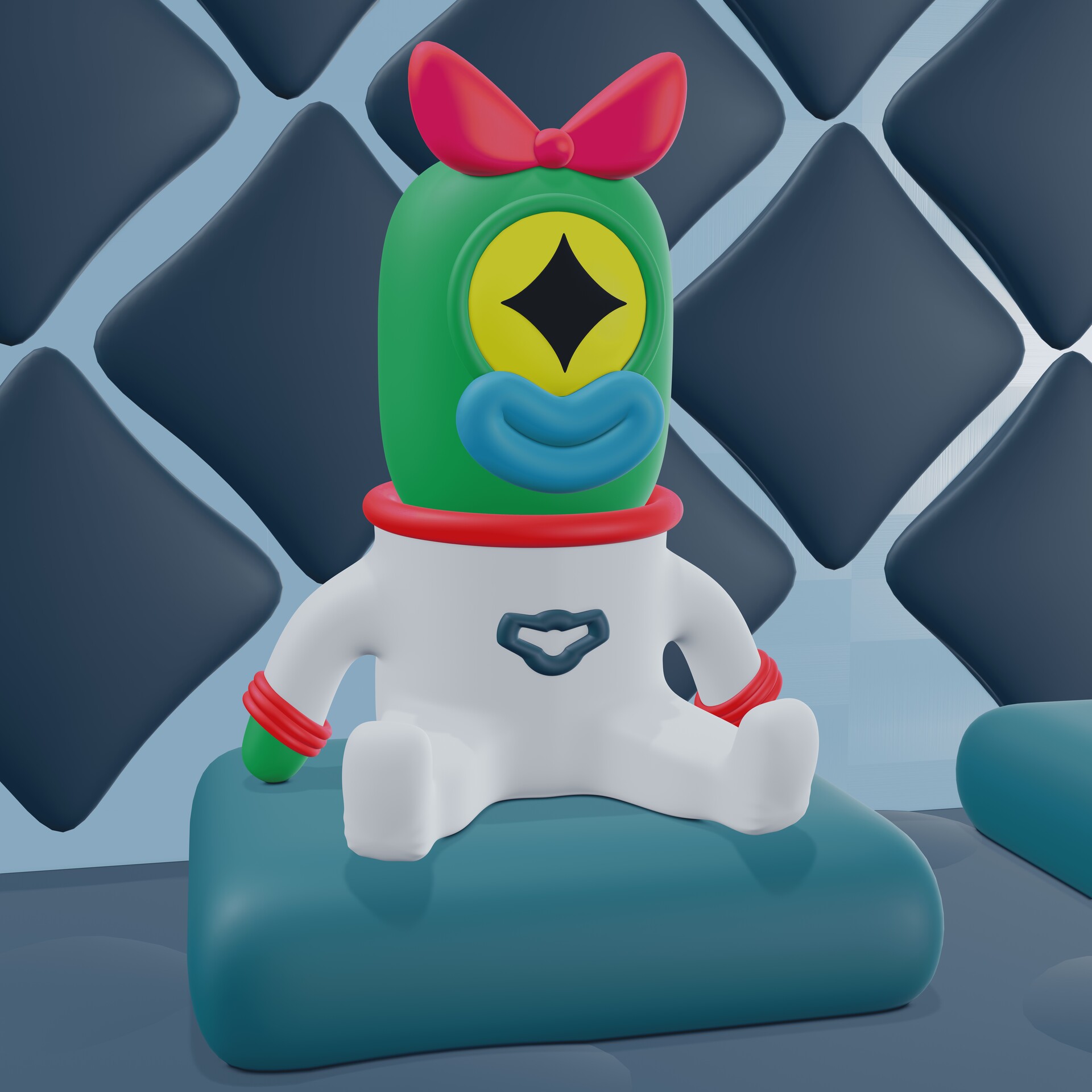 ArtStation - stylized cosmonaut