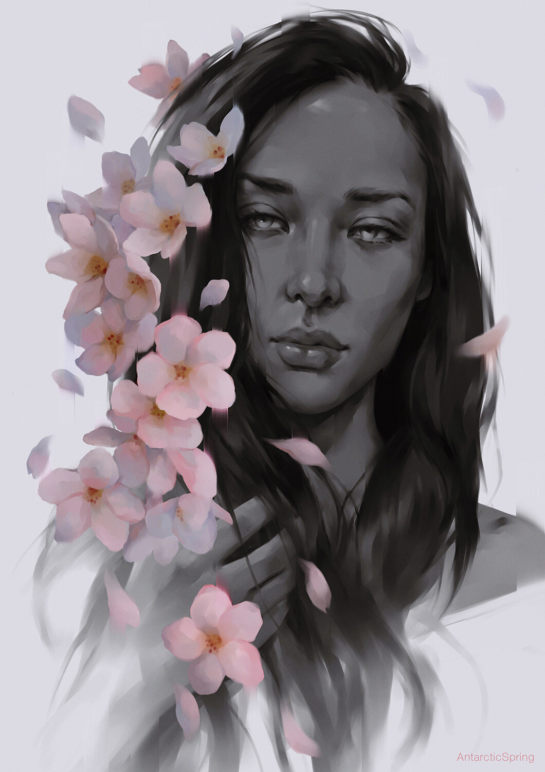 ArtStation - Sakura dance