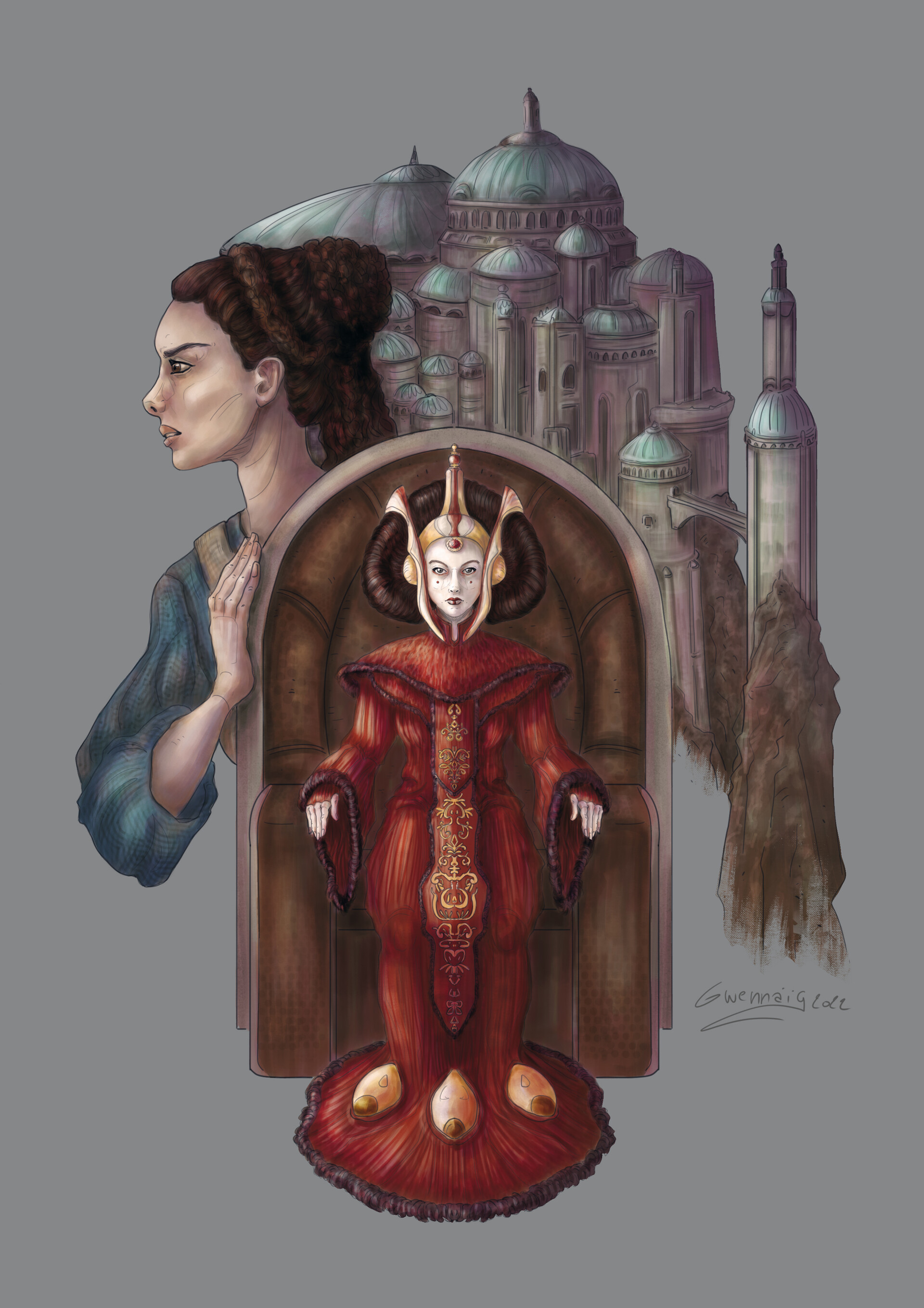 ArtStation - Padme Amidala