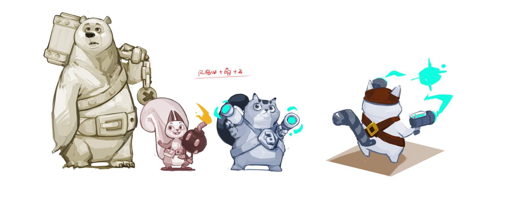 ArtStation - game's work