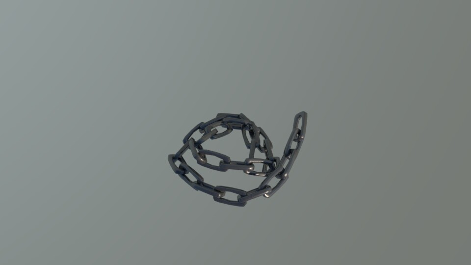 Mark Braasch - Maya- Procedural Low Poly Chain Asset
