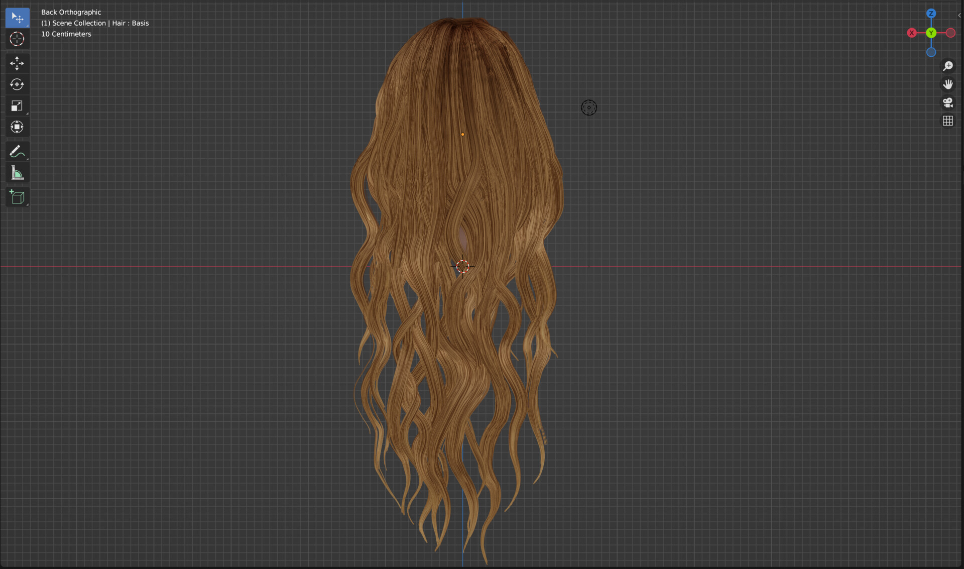 ArtStation - Game Characters' Hairs