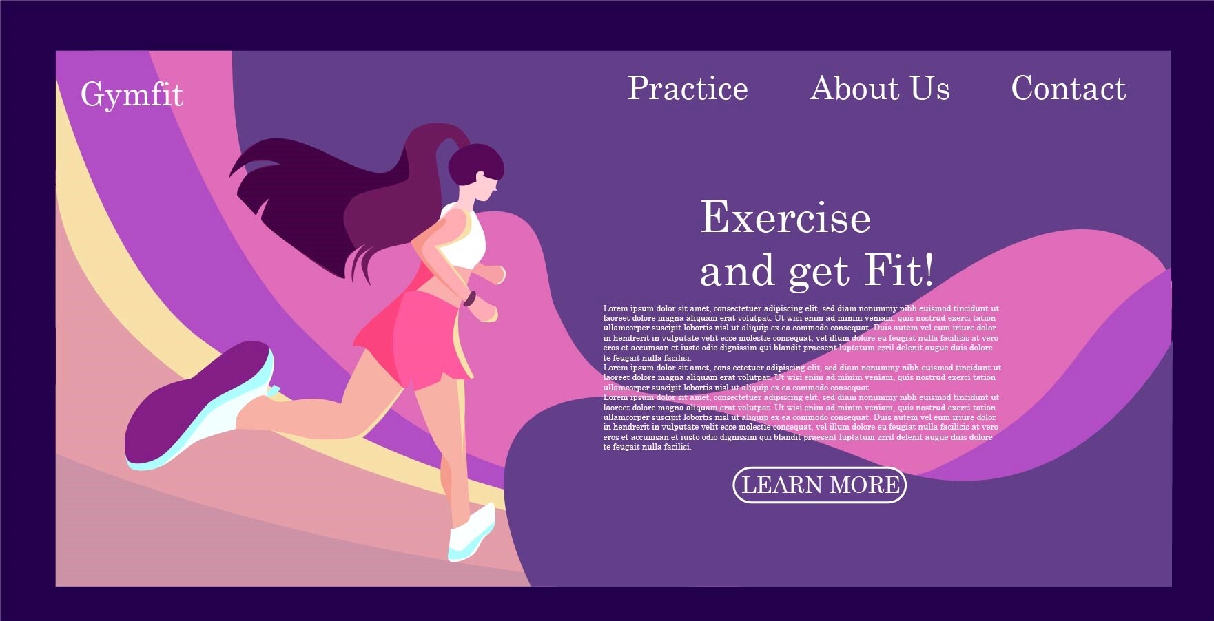 ArtStation - GET FIT WITH US (UI DESIGN)