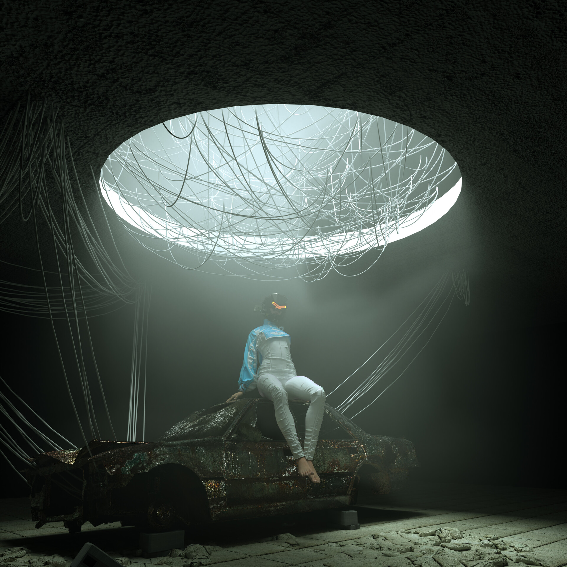 ArtStation - Dystopian digital transition