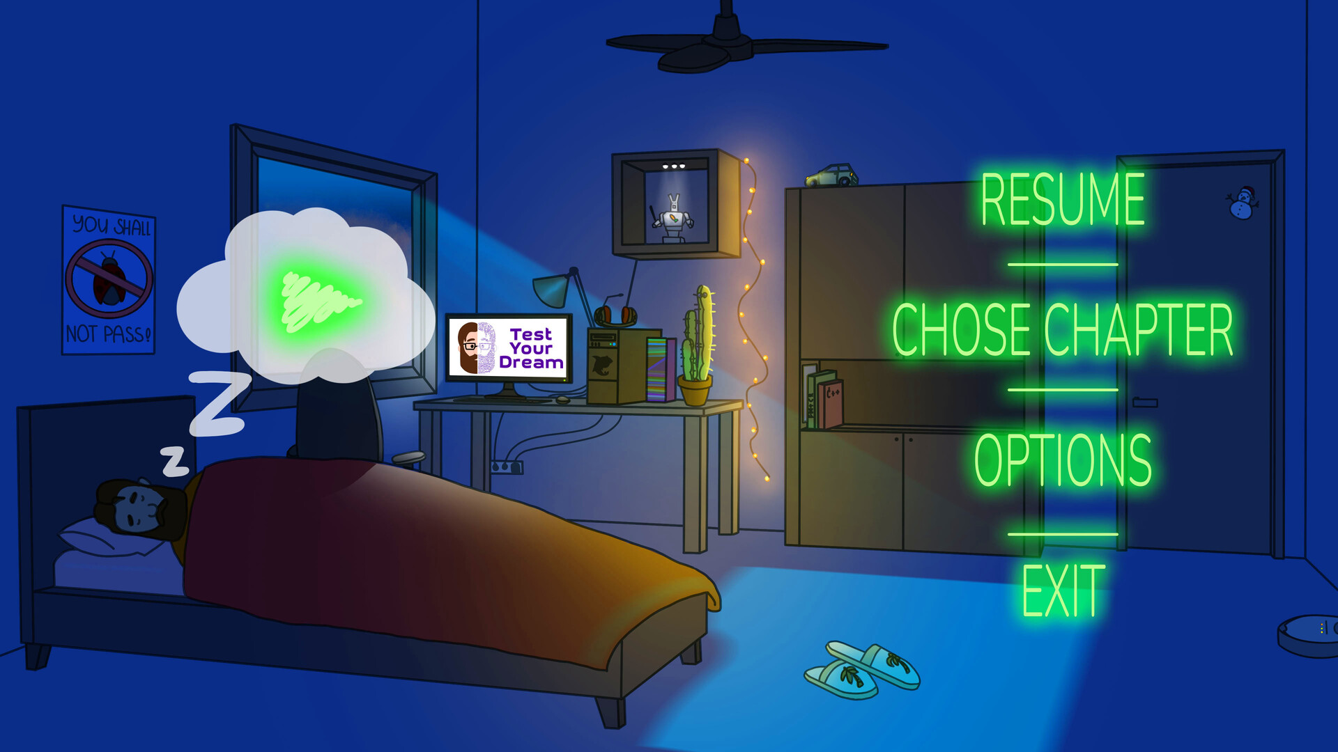 ArtStation - game menu