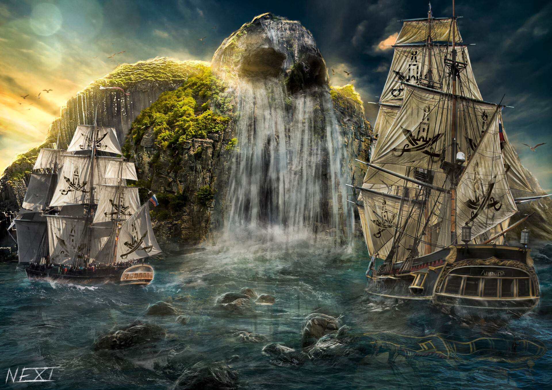 pirate computer wallpaper