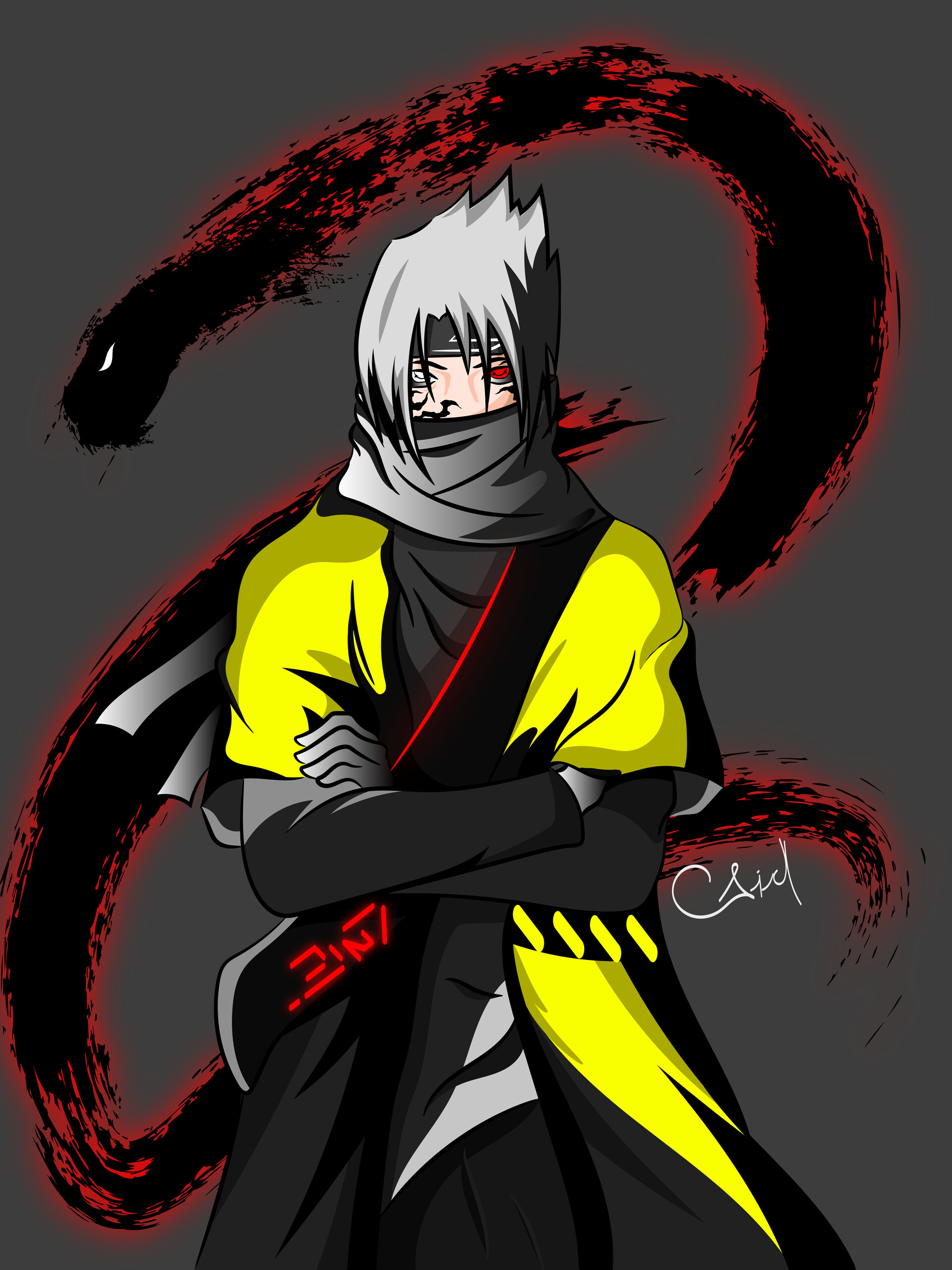 ArtStation - Sasuke hypebeast