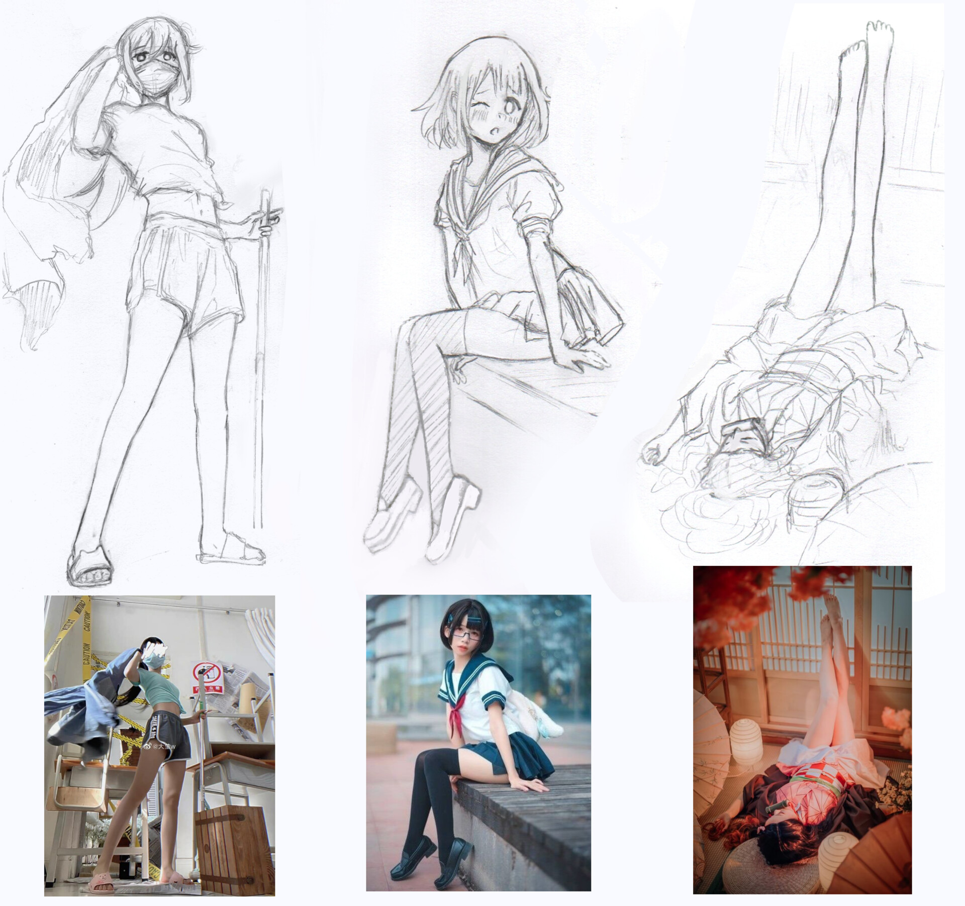ArtStation - Observational Drawings - Pinterest girls