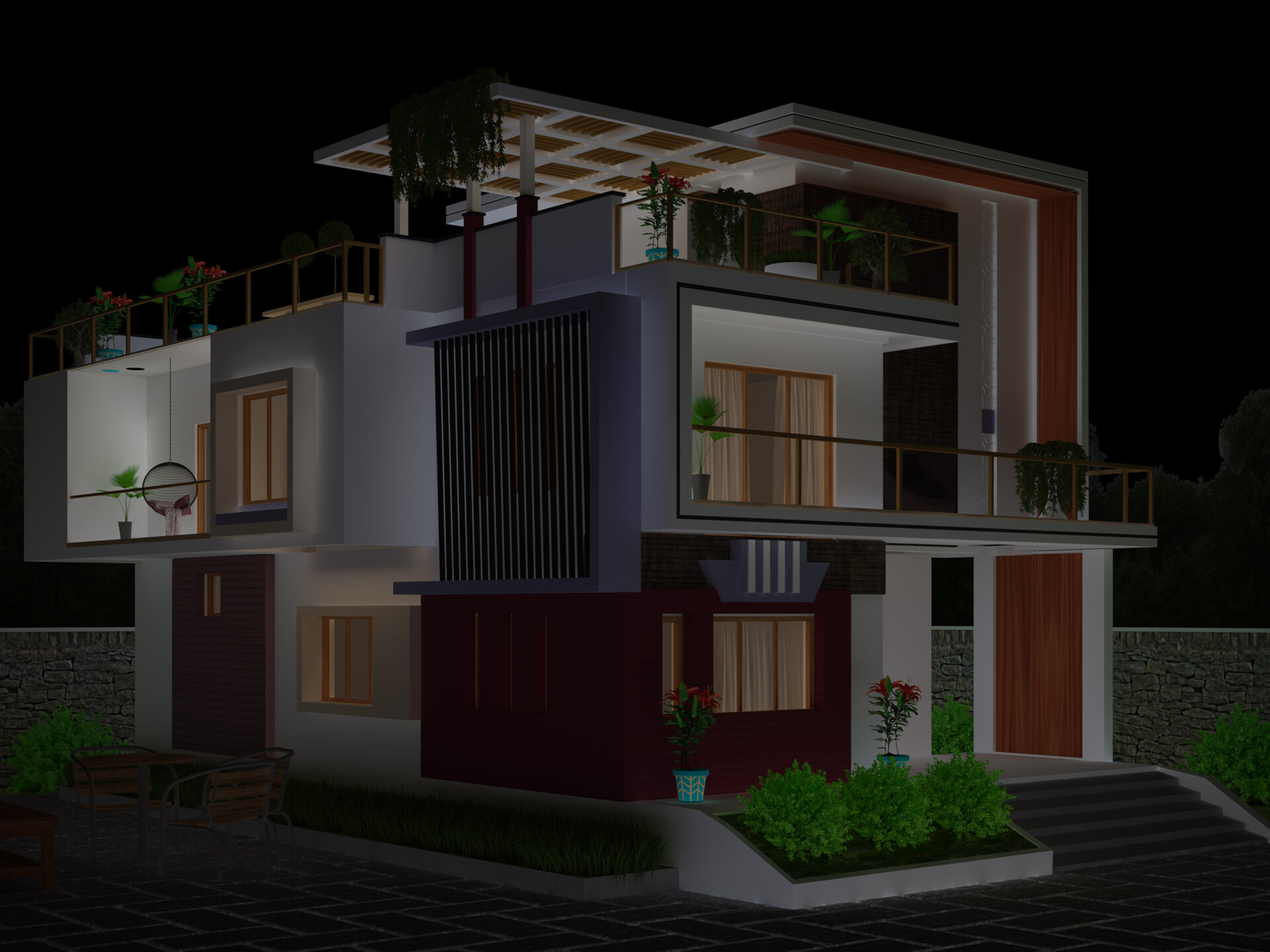 Naman bhatt - Exterior scene