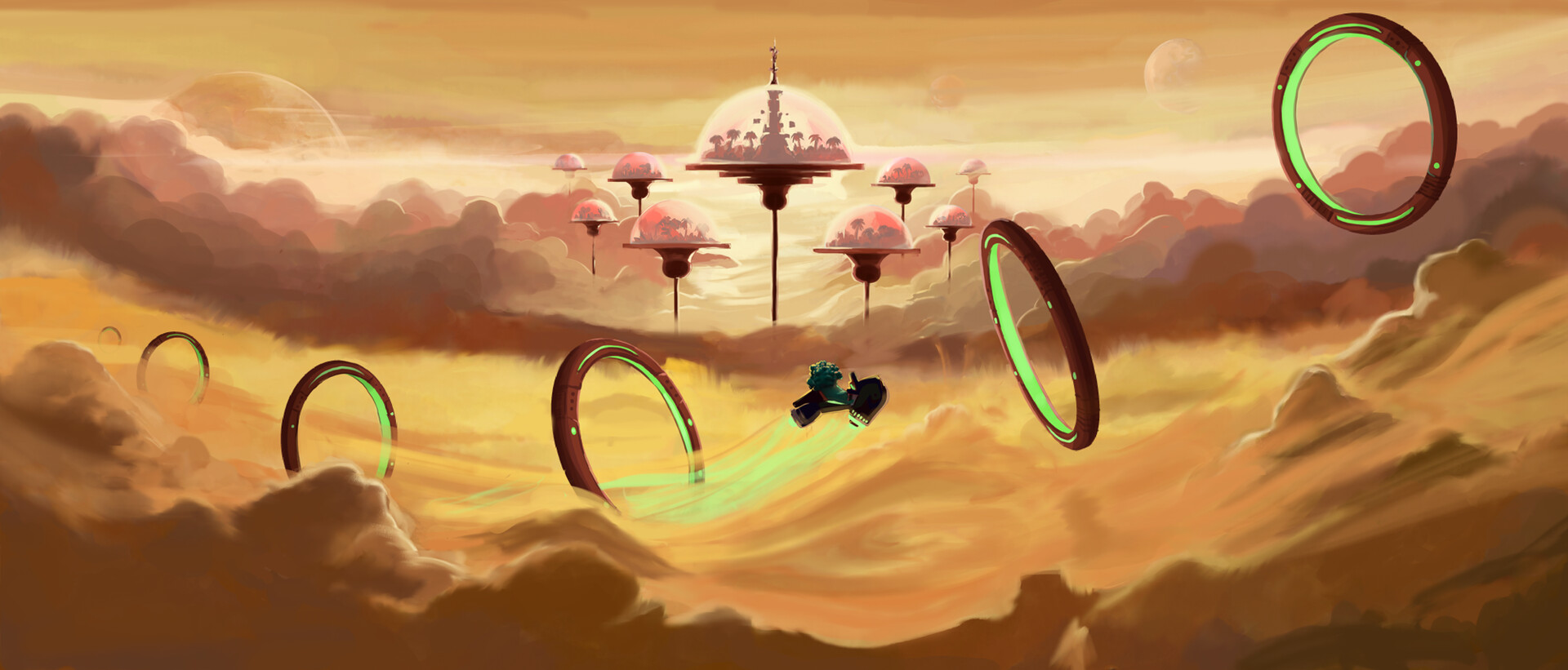 ArtStation - Metaverse concept art comp