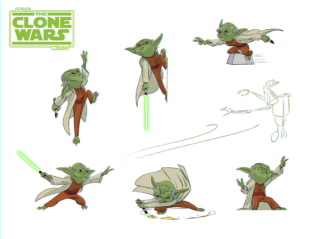 Garth Cochrane - Star Wars: Clone Wars - Yoda